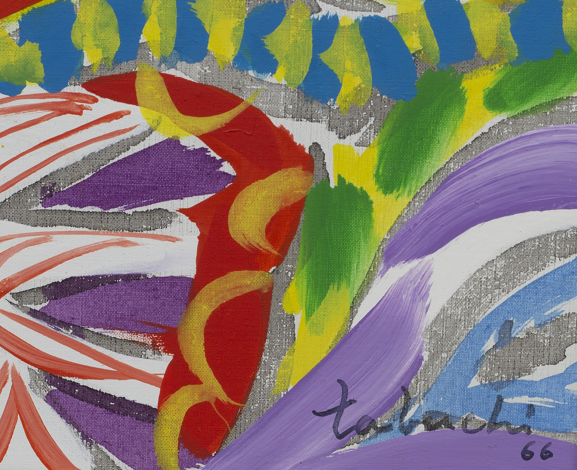 YASSE TABUCHI, oil on canvas signed and dated 1966. - Bukowskis