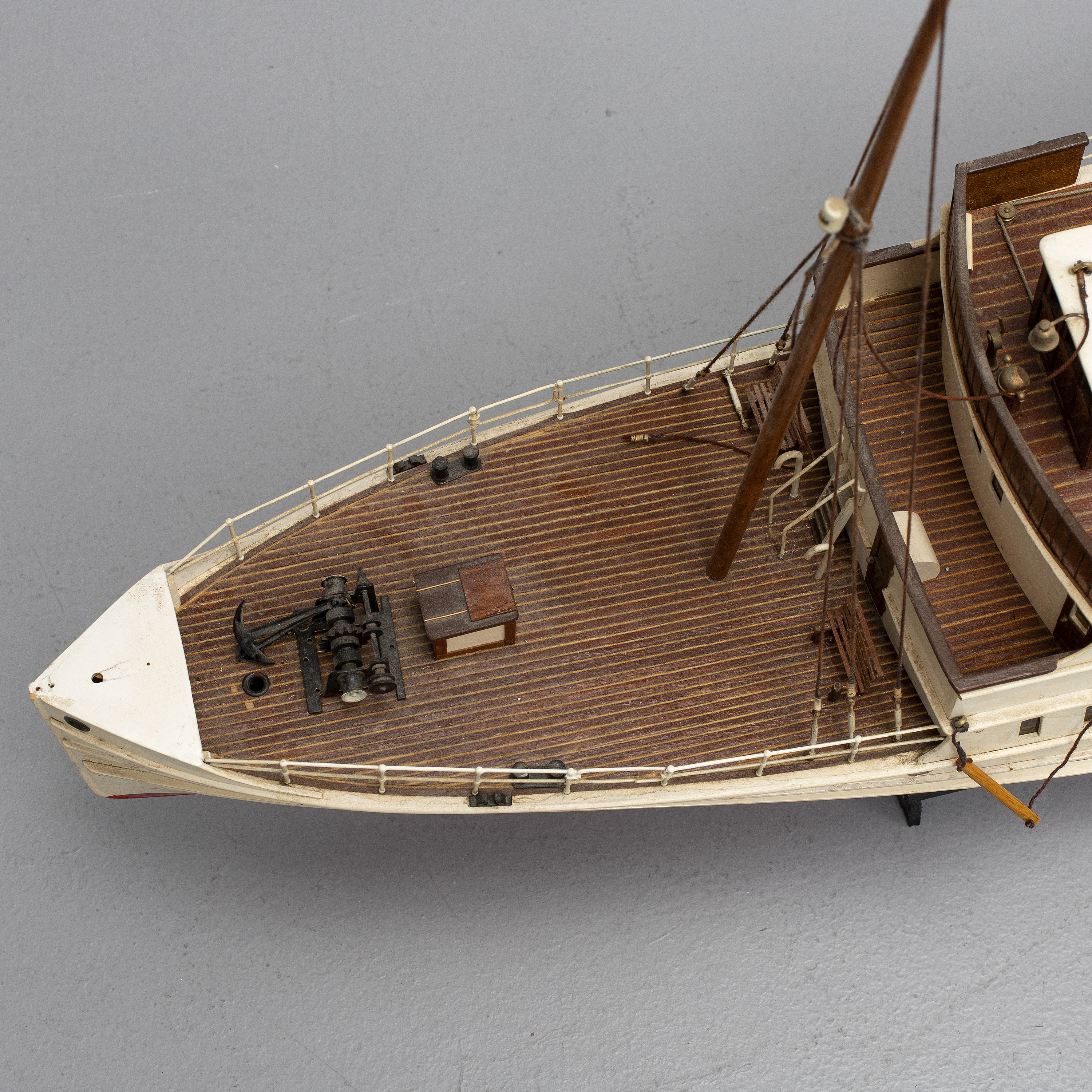 A steam boat model, 1970s. - Bukowskis