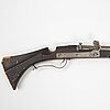 A first half of the 17th Century match lock musket. - Bukowskis