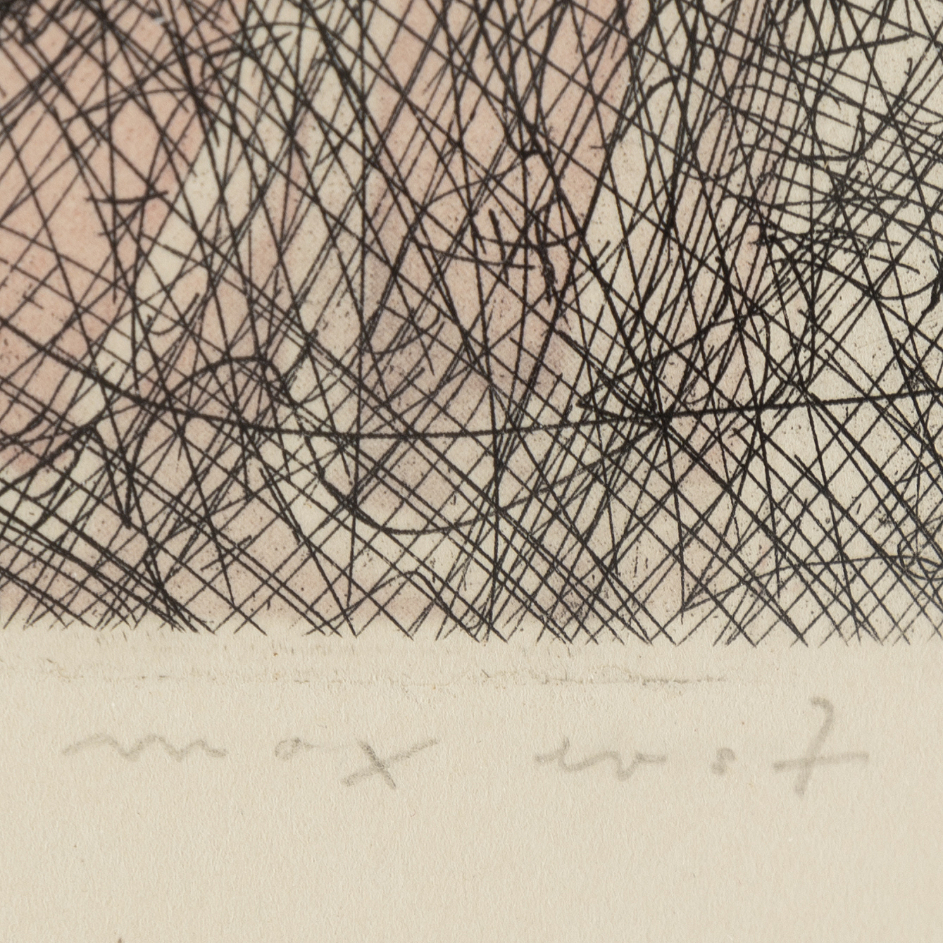 MAX ERNST, etchings in colour, 2, signed EA. - Bukowskis