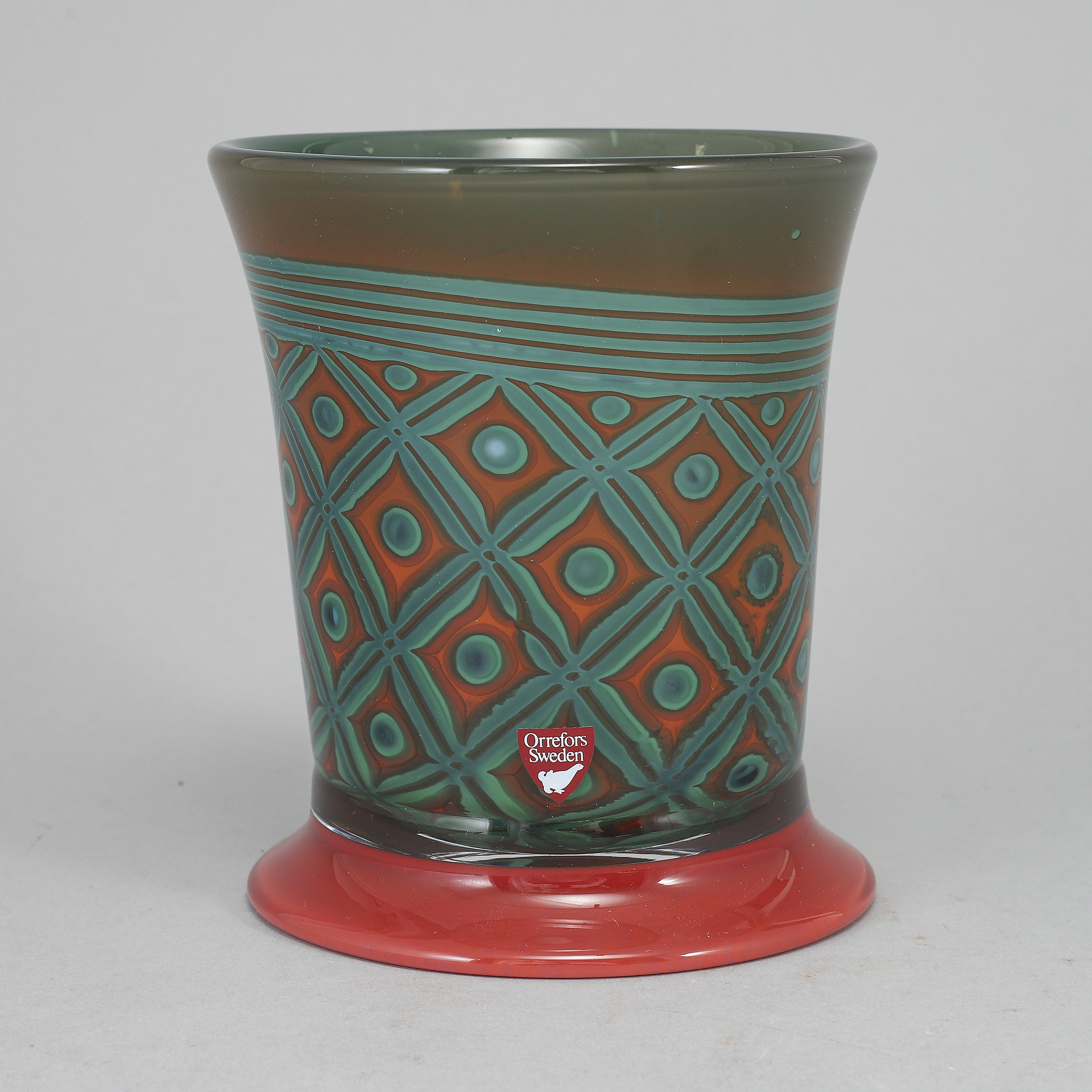 a Gunnar Cyrén 'graal' glass bowl, Orrefors 1990. - Bukowskis