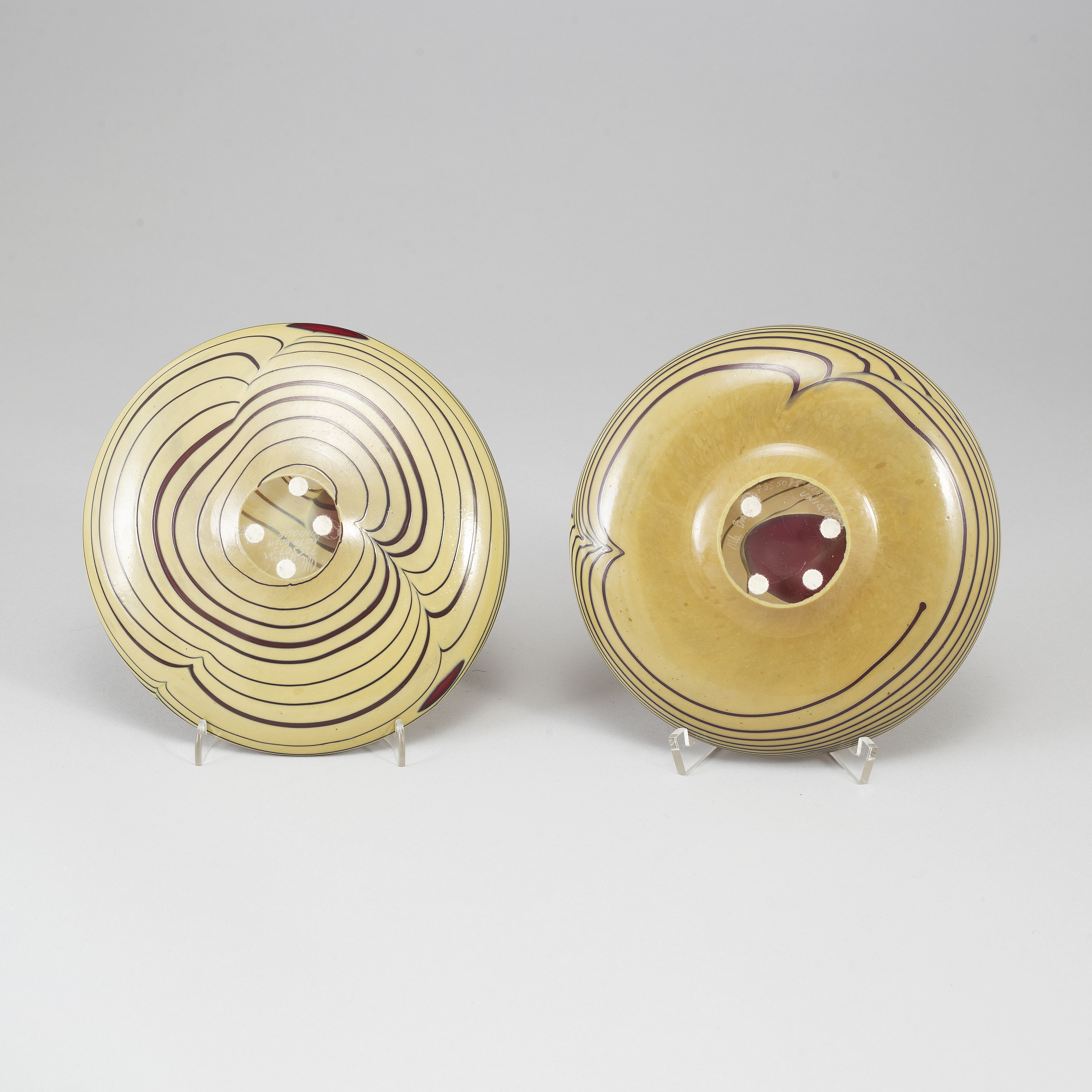 OLLE BROZÉN, objekt, 6 st, Kosta Boda, unika. - Bukowskis