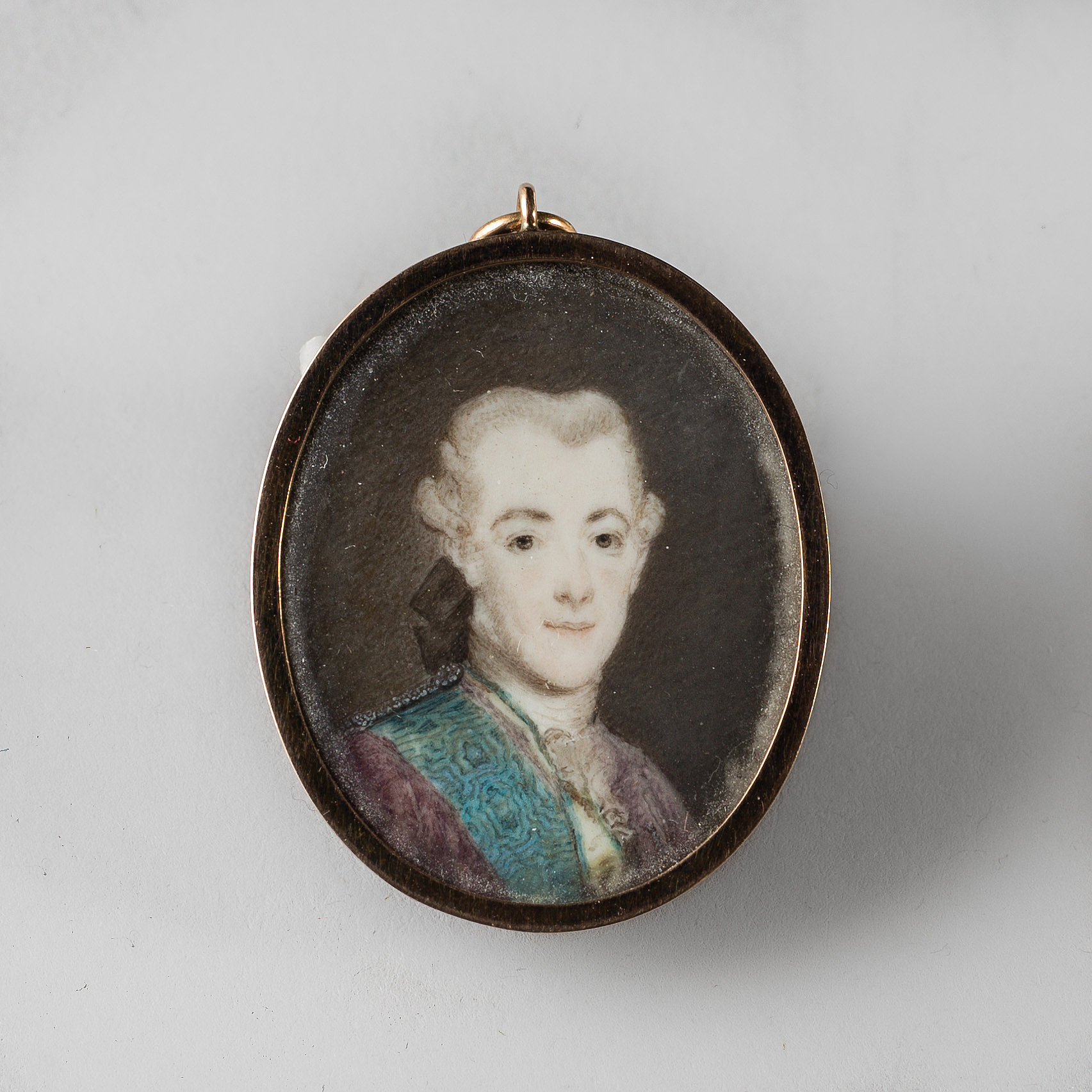 ALEXANDER ROSLIN, efter. Miniatyr. Osignerad. Gouache. - Bukowskis