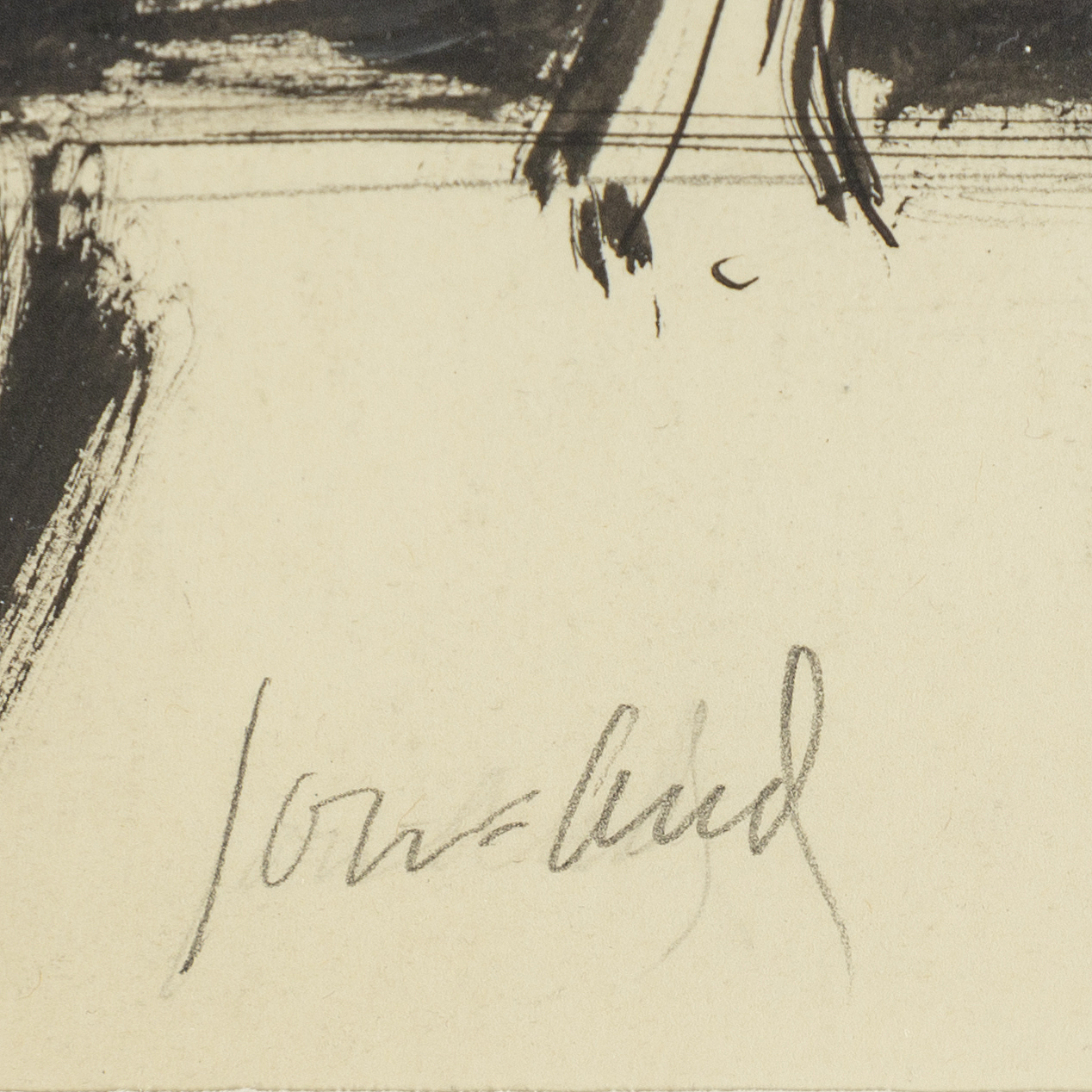 JOHN JON-AND, ink and crayon on paper, signed Jon-And. - Bukowskis