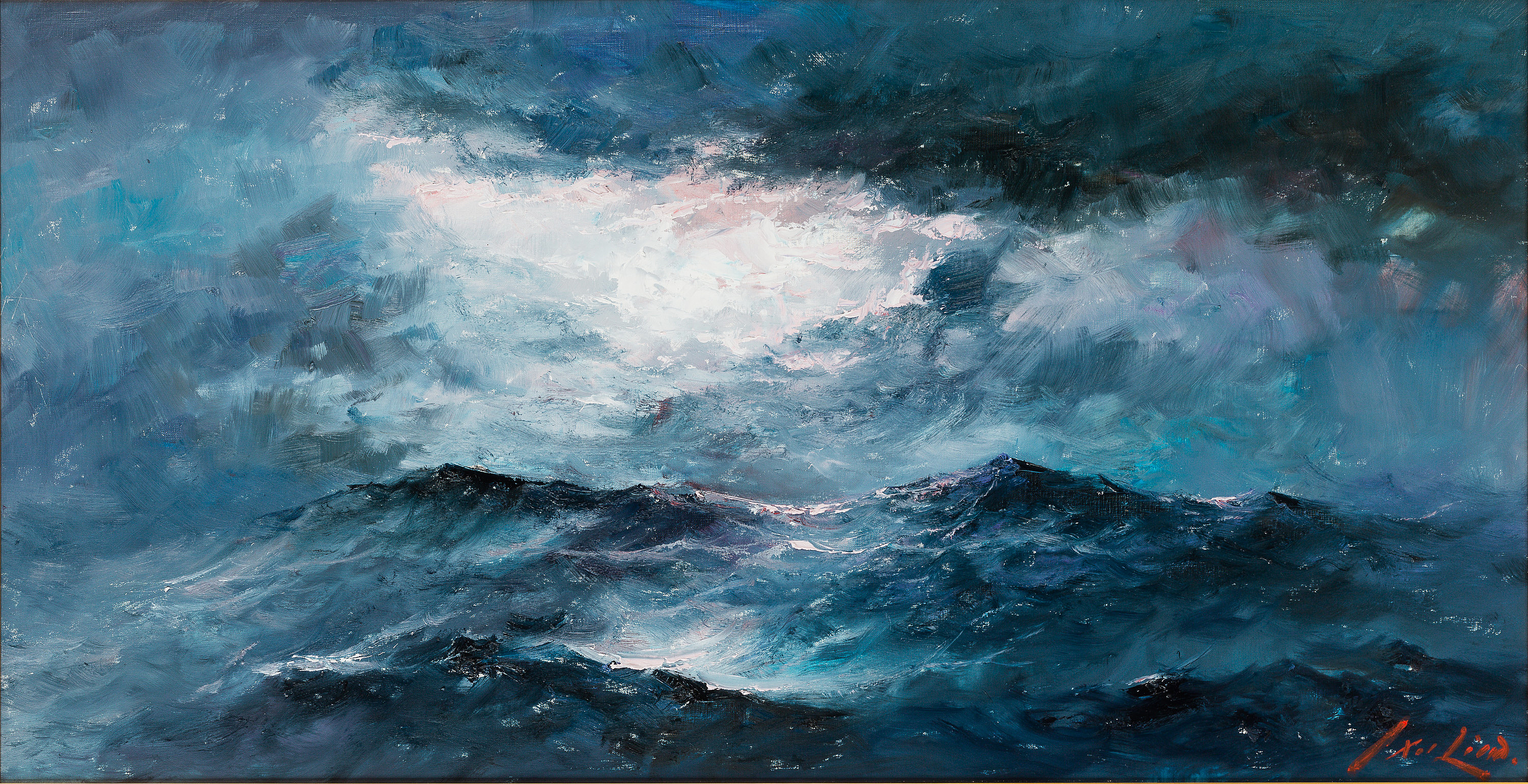 AXEL LIND, olja på duk, signerad. - Bukowskis