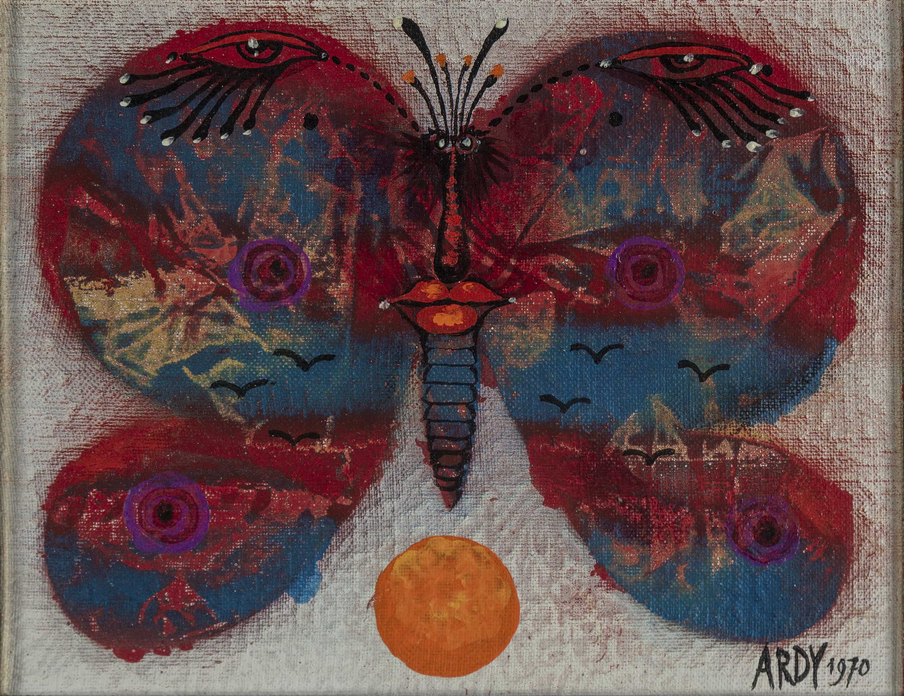 ARDY STRÜWER, oil on canvas, signed and dated 1970. - Bukowskis