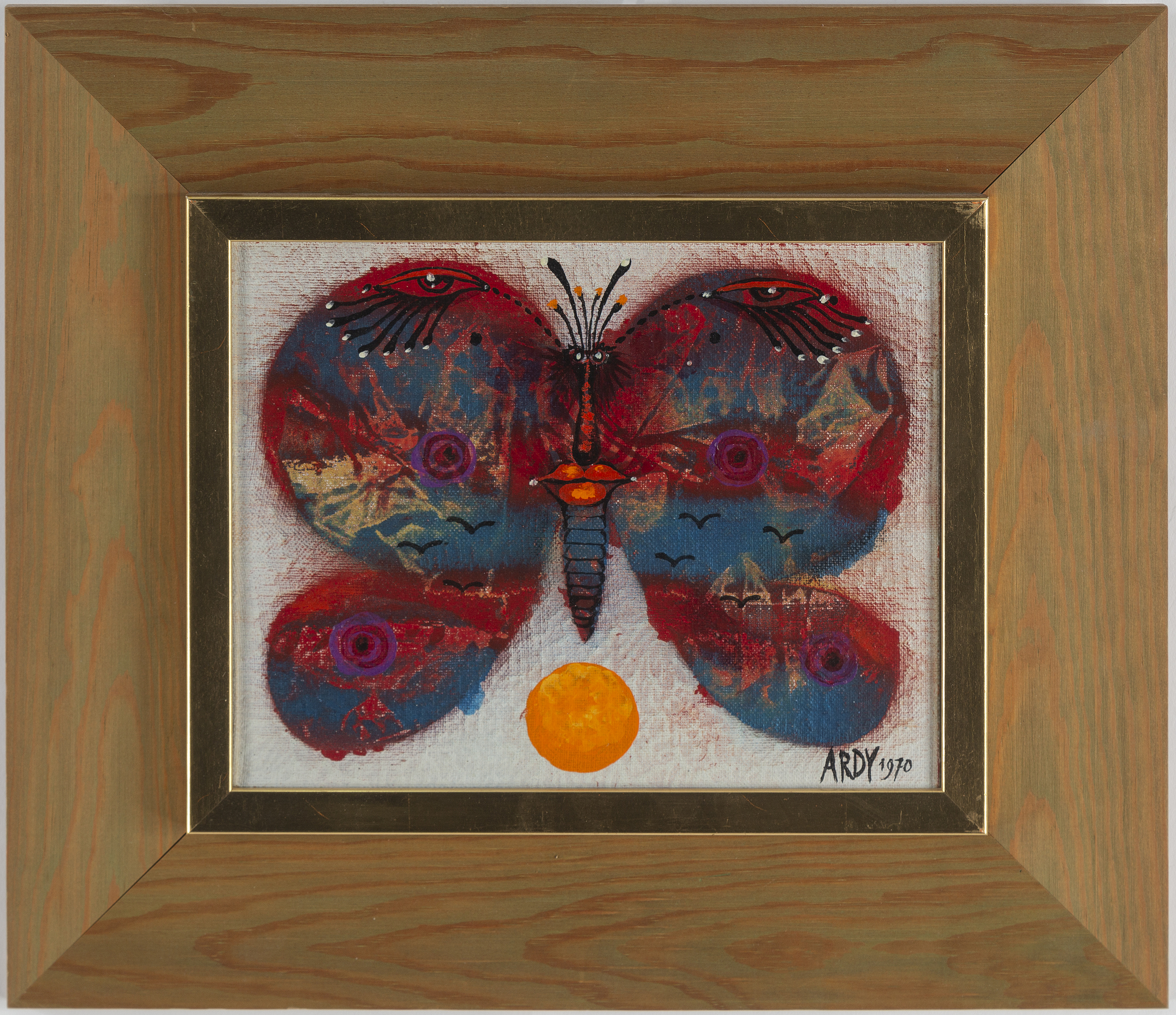 ARDY STRÜWER, oil on canvas, signed and dated 1970. - Bukowskis