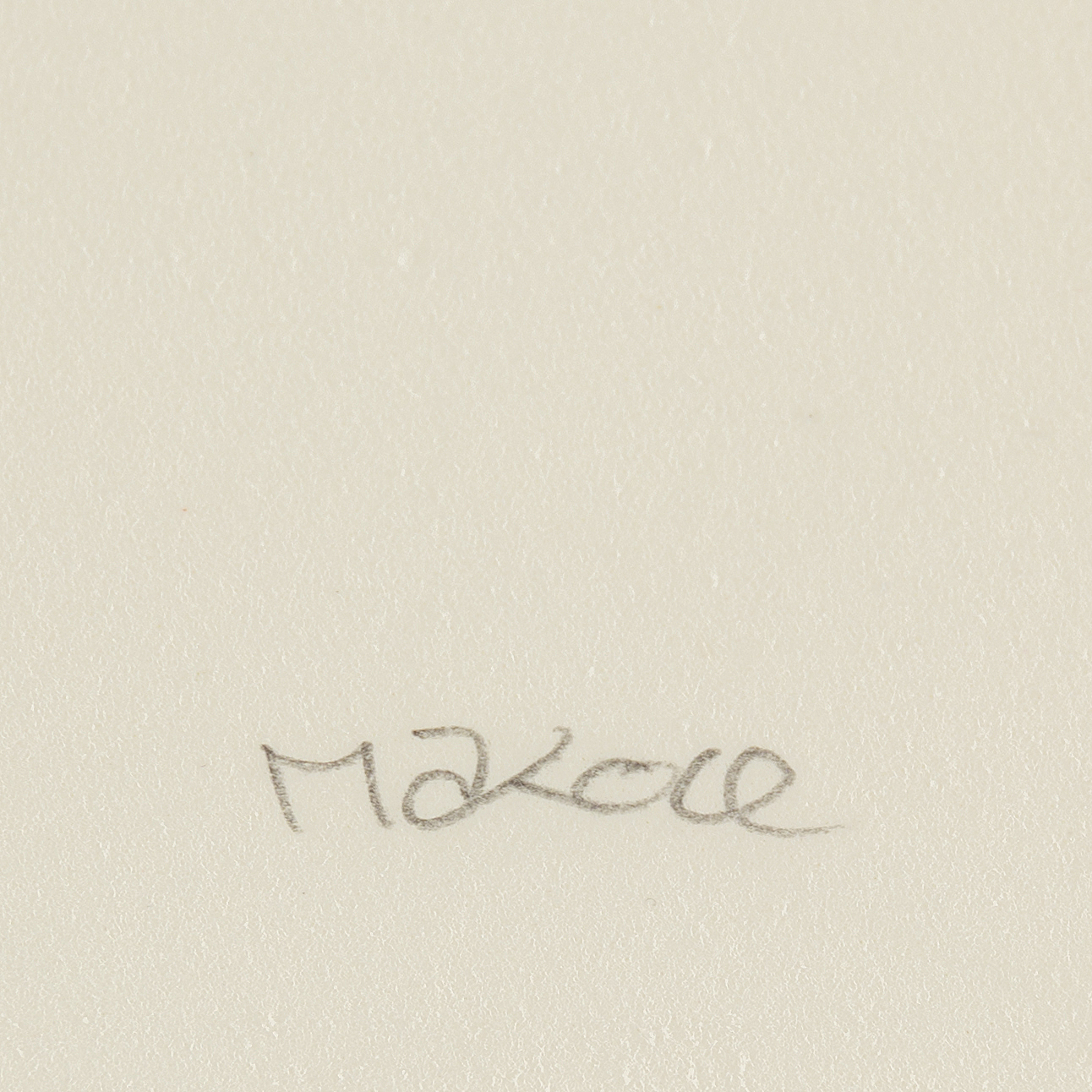 MAKODE LINDE, färglitografi, signerad med blyerts och numrerad 33/65 ...