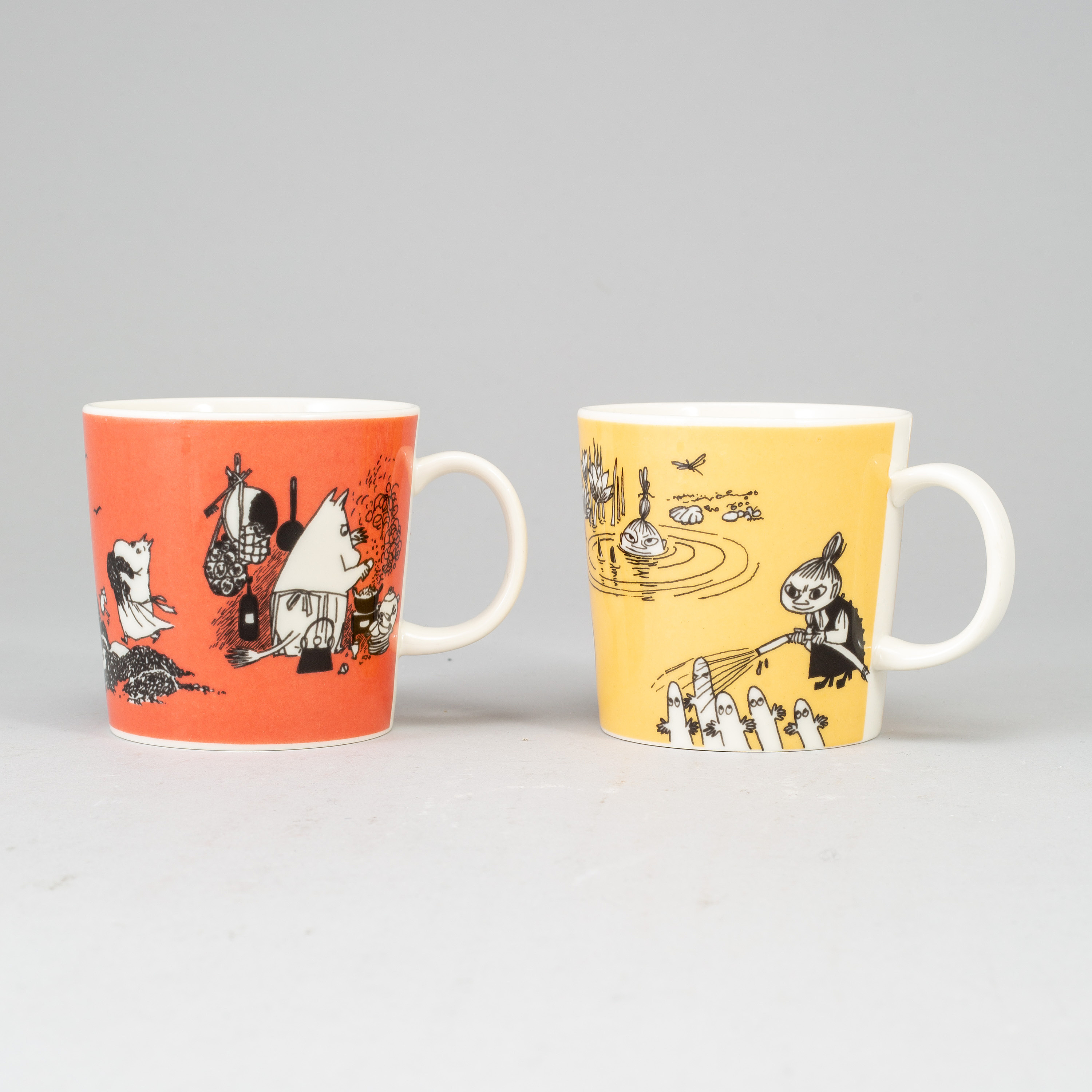 MUMINMUGGAR, 2 st, porslin, Moomin Characters, Arabia, Finland, 1991-99 ...