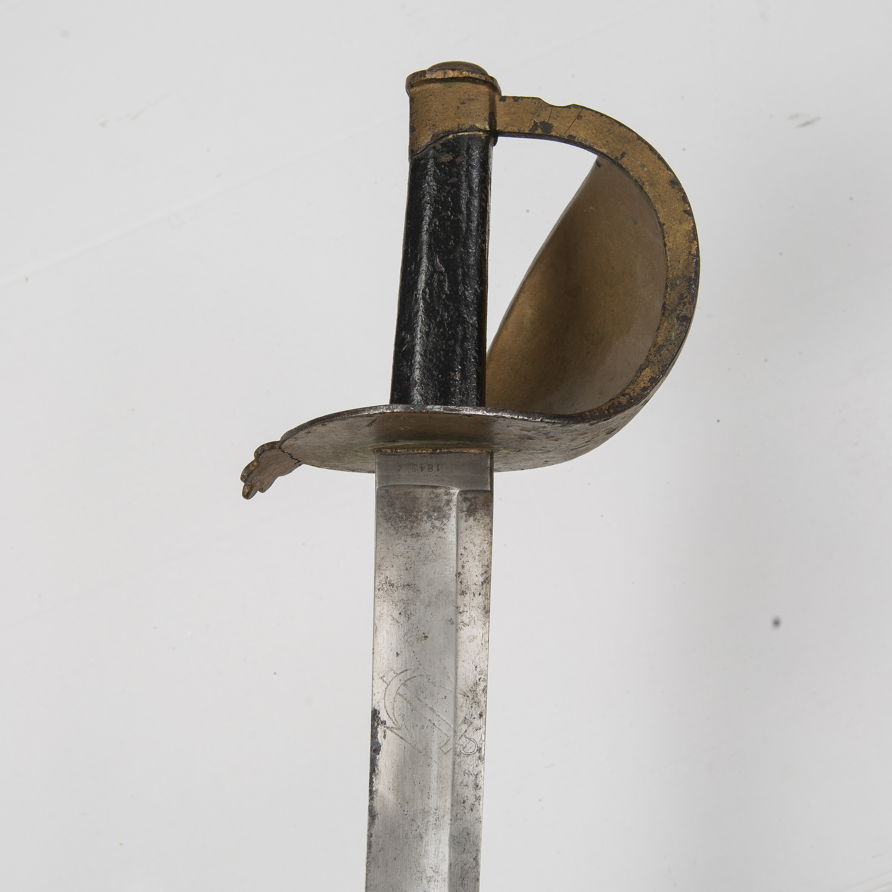 A Imperial German Navy cutlass with scabbard. - Bukowskis
