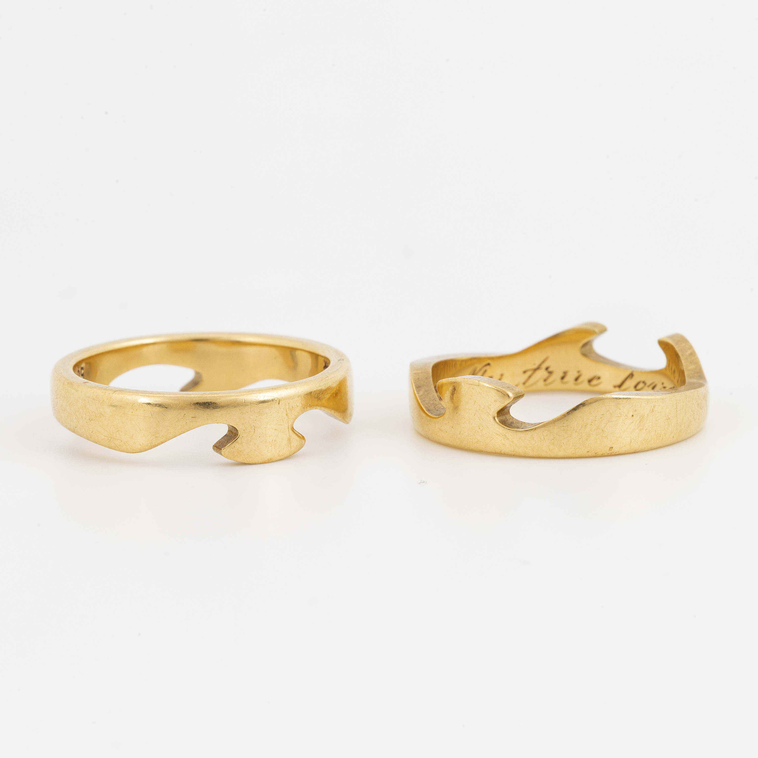 Ringar 18K guld Georg Jensen "Fusion". - Bukowskis