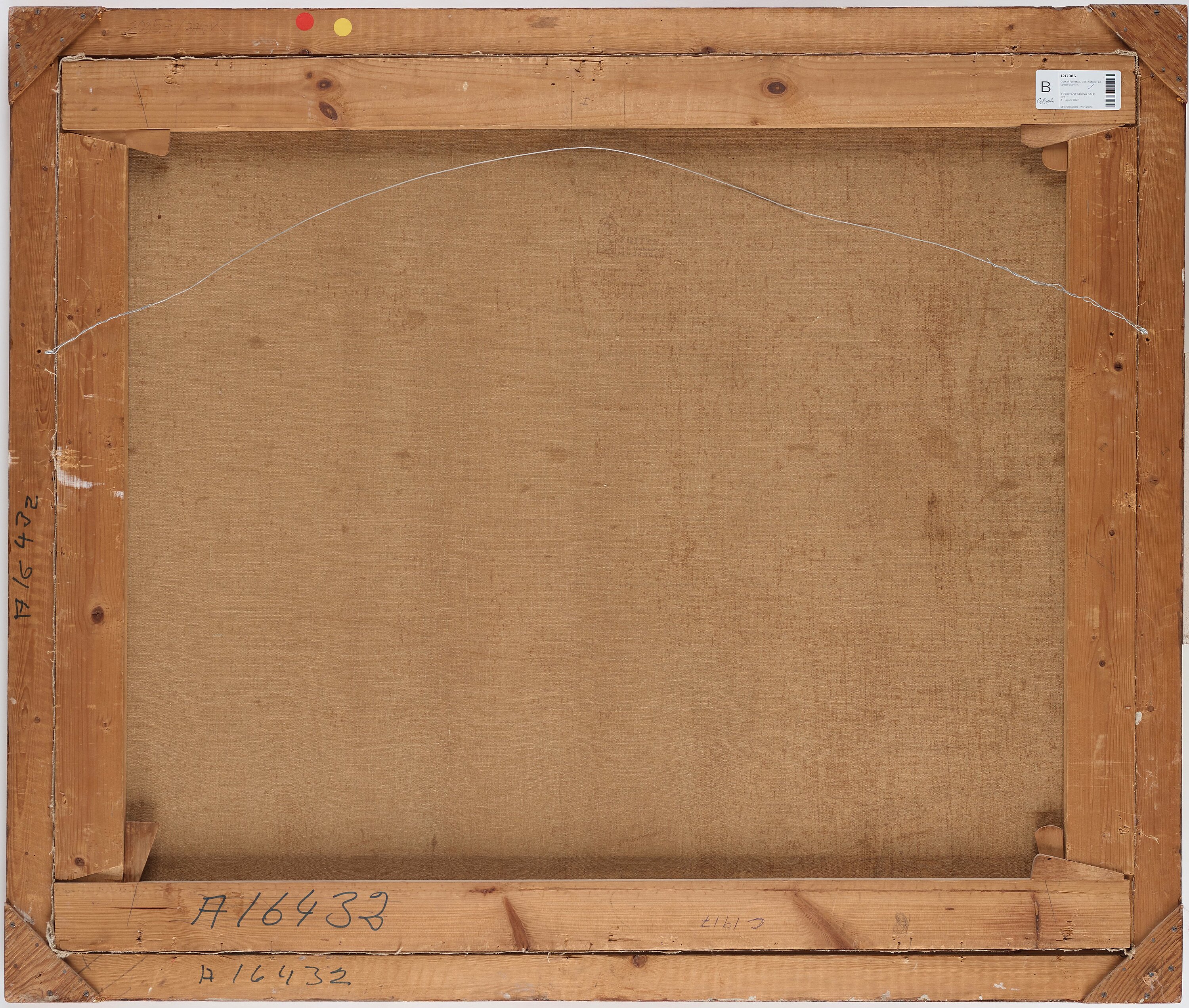 Gustaf Fjaestad, Winter landscape. - Bukowskis