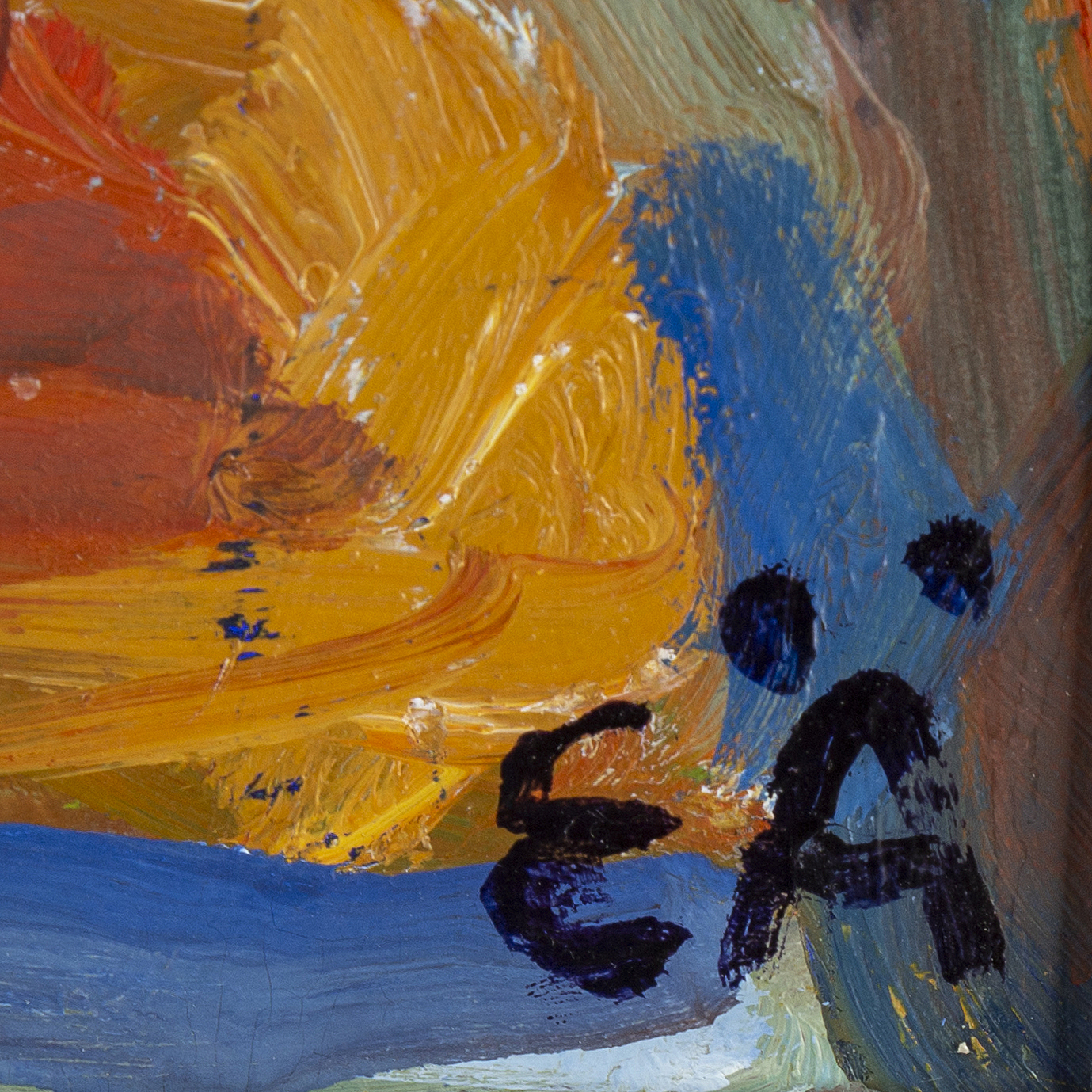 ERLING ÄRLINGSSON, olja på pannå, signerad. - Bukowskis