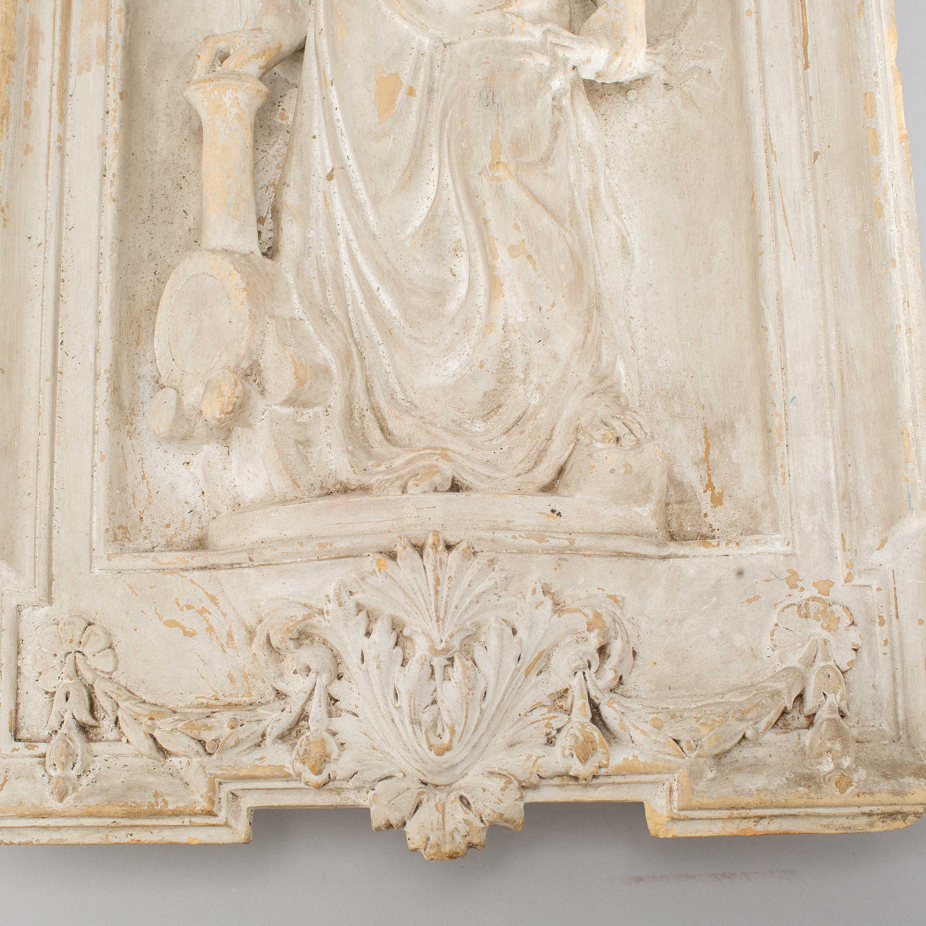 DECOR-ELEMENT, plaster, 18th Century. - Bukowskis
