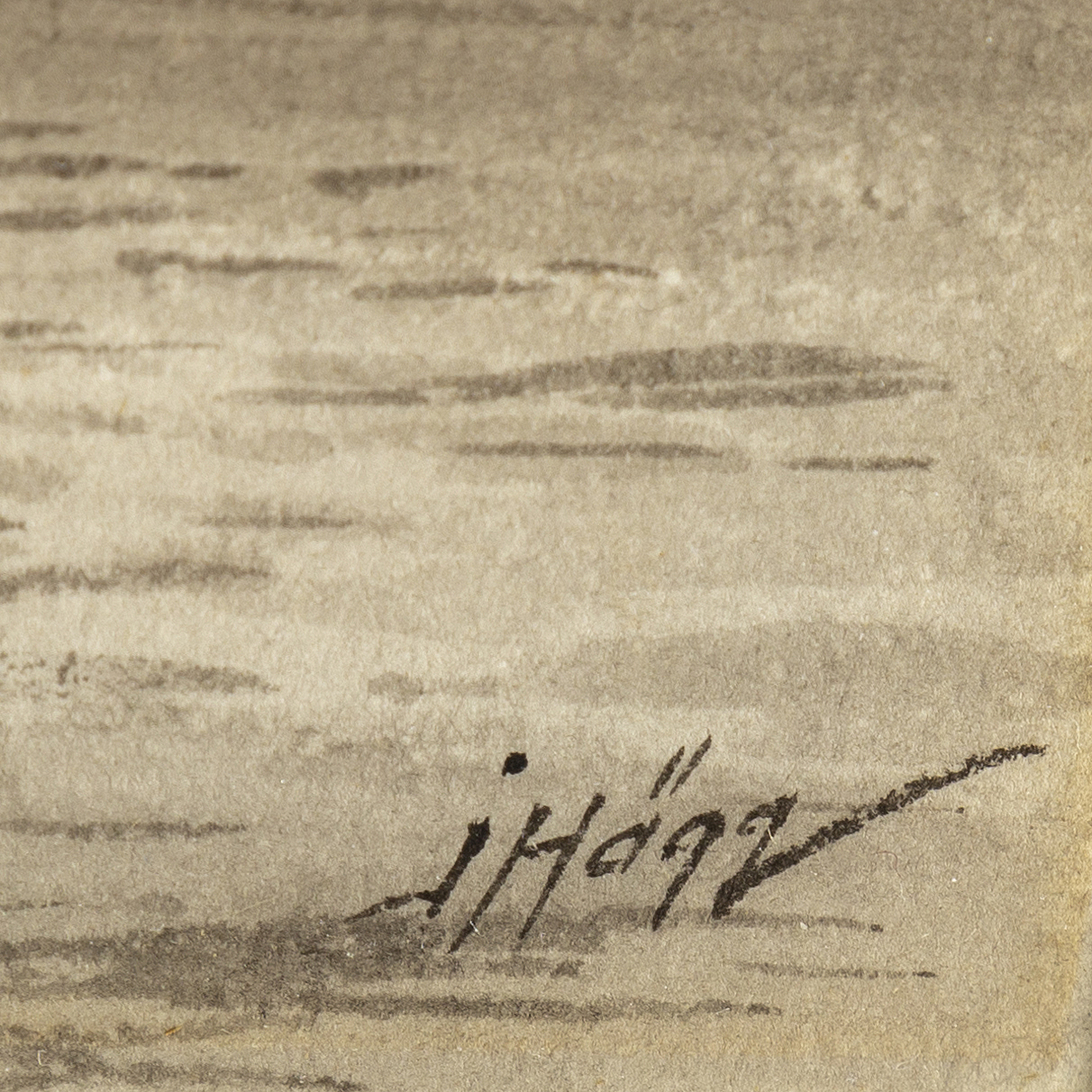 JACOB HÄGG, Ink drawing, signed. - Bukowskis