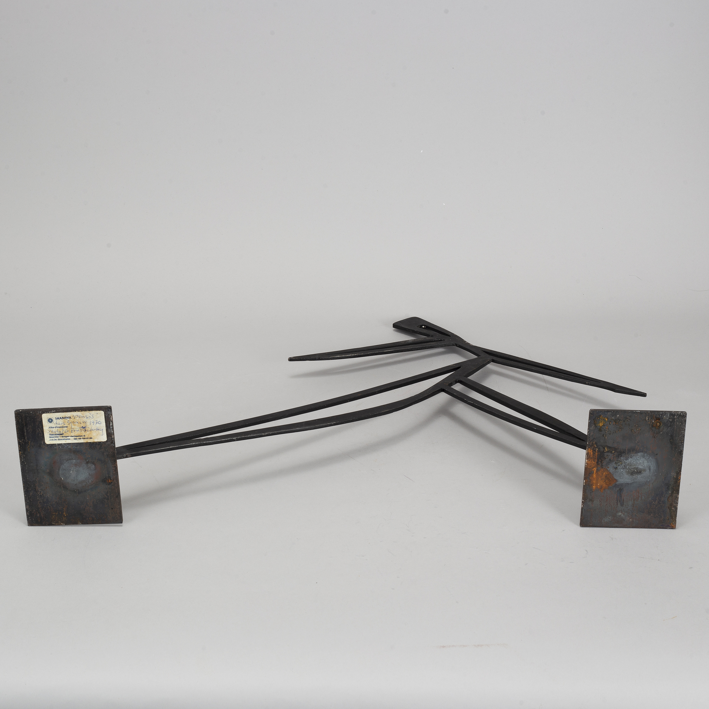 LARS GYNNING, an iron sculpture. - Bukowskis