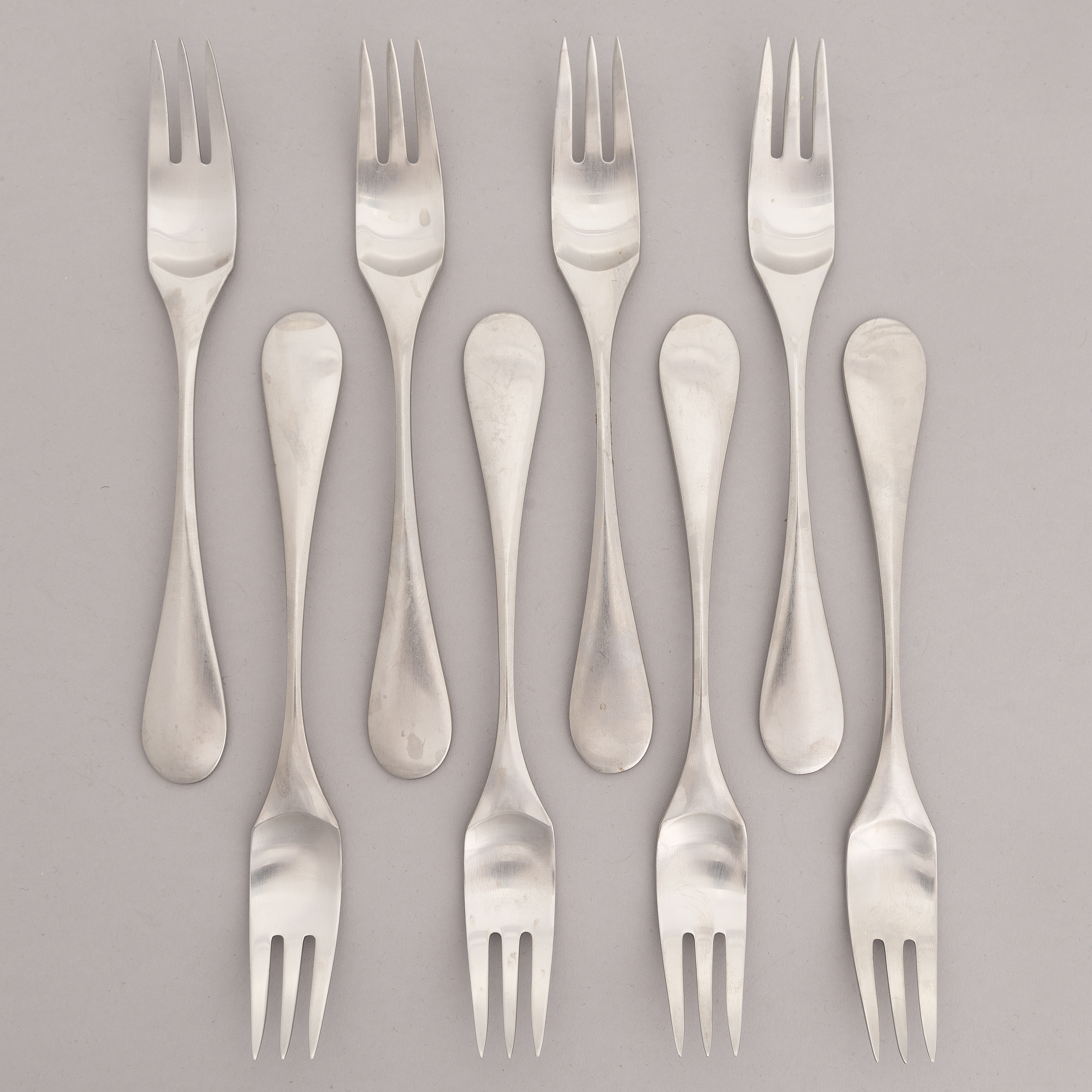 A 28-piece set of 'Mango' steel cutlery by Nanny Still, Hackman Finland ...
