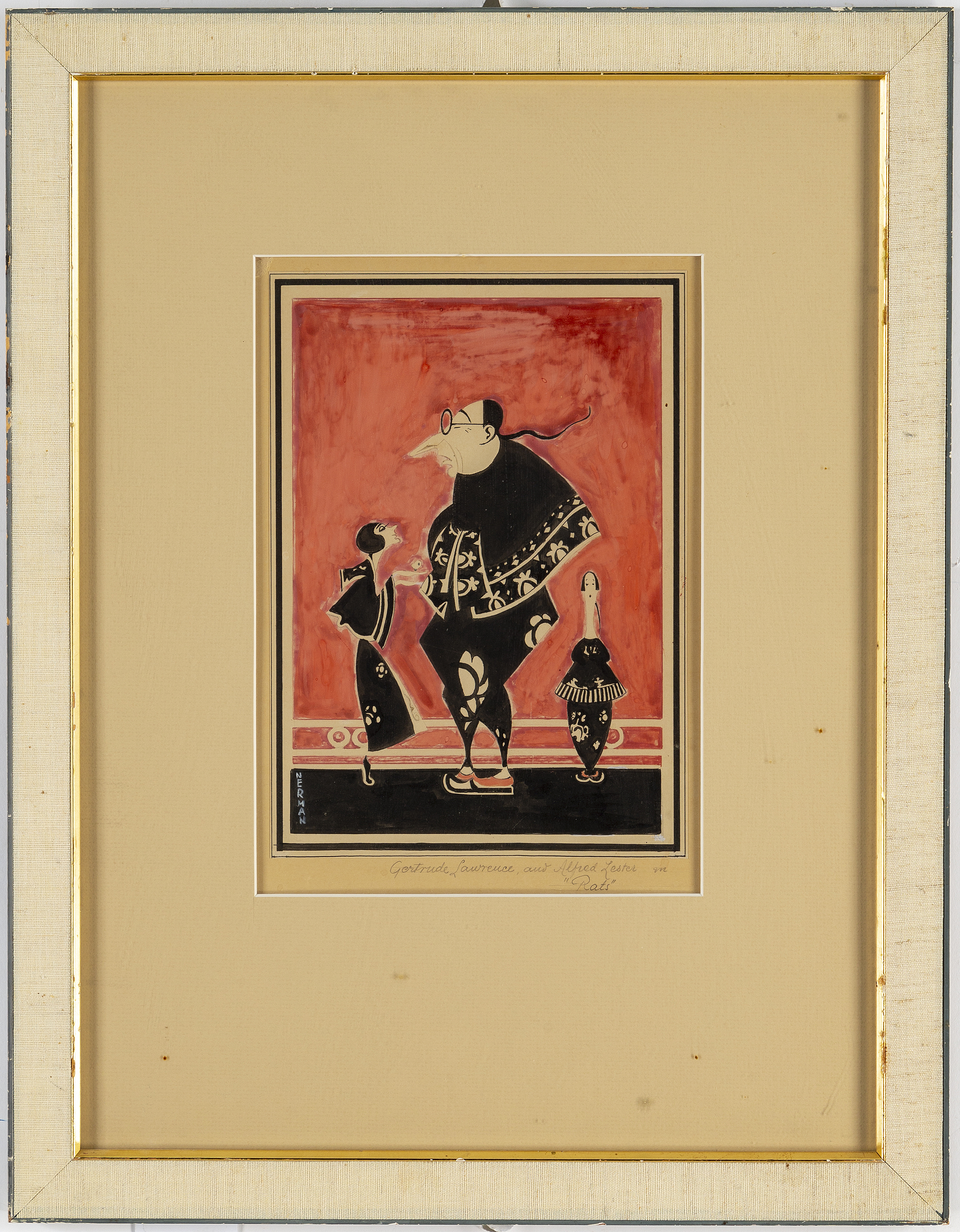 EINAR NERMAN, tusch & akvarell, signerad. - Bukowskis