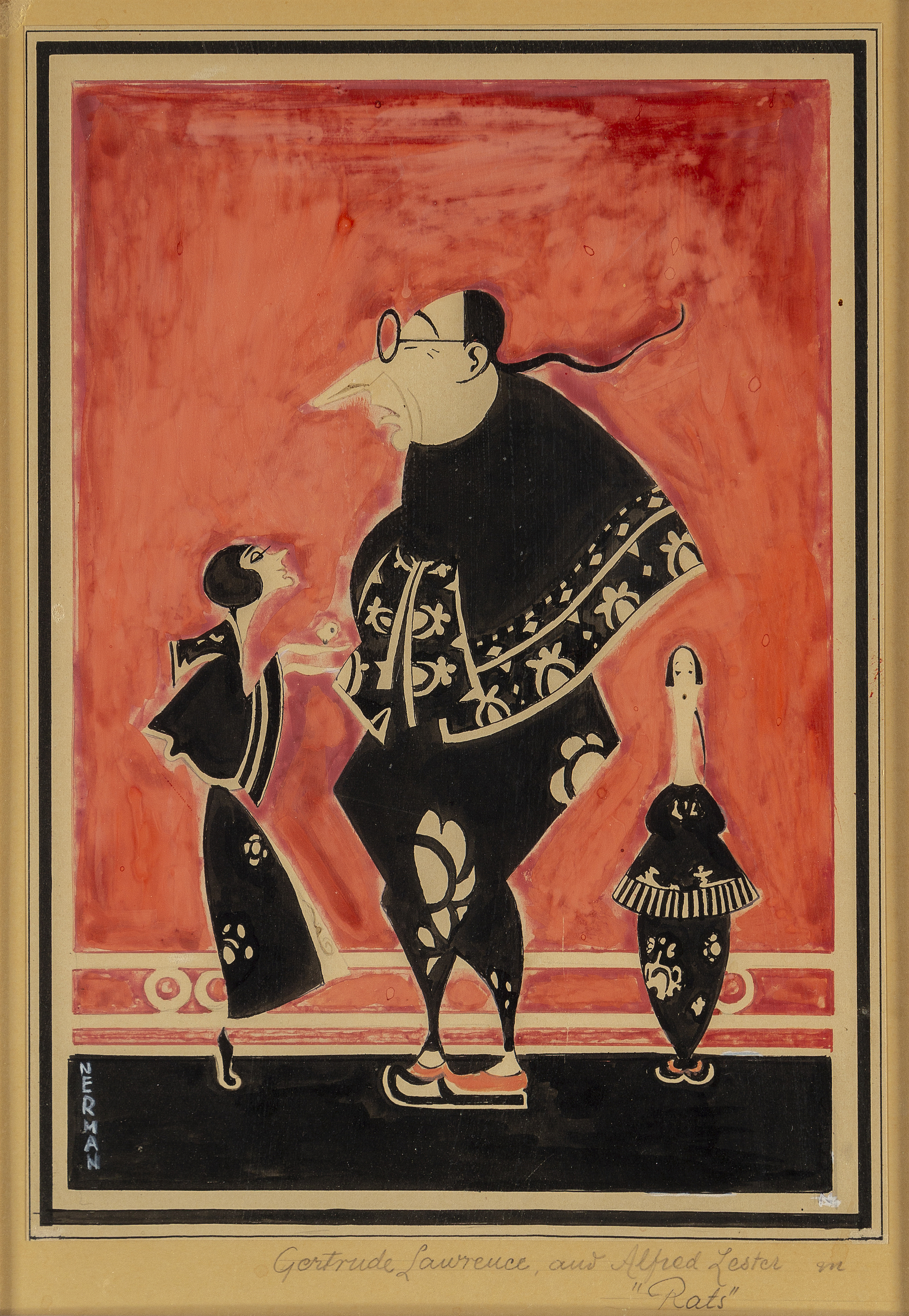 EINAR NERMAN, tusch & akvarell, signerad. - Bukowskis