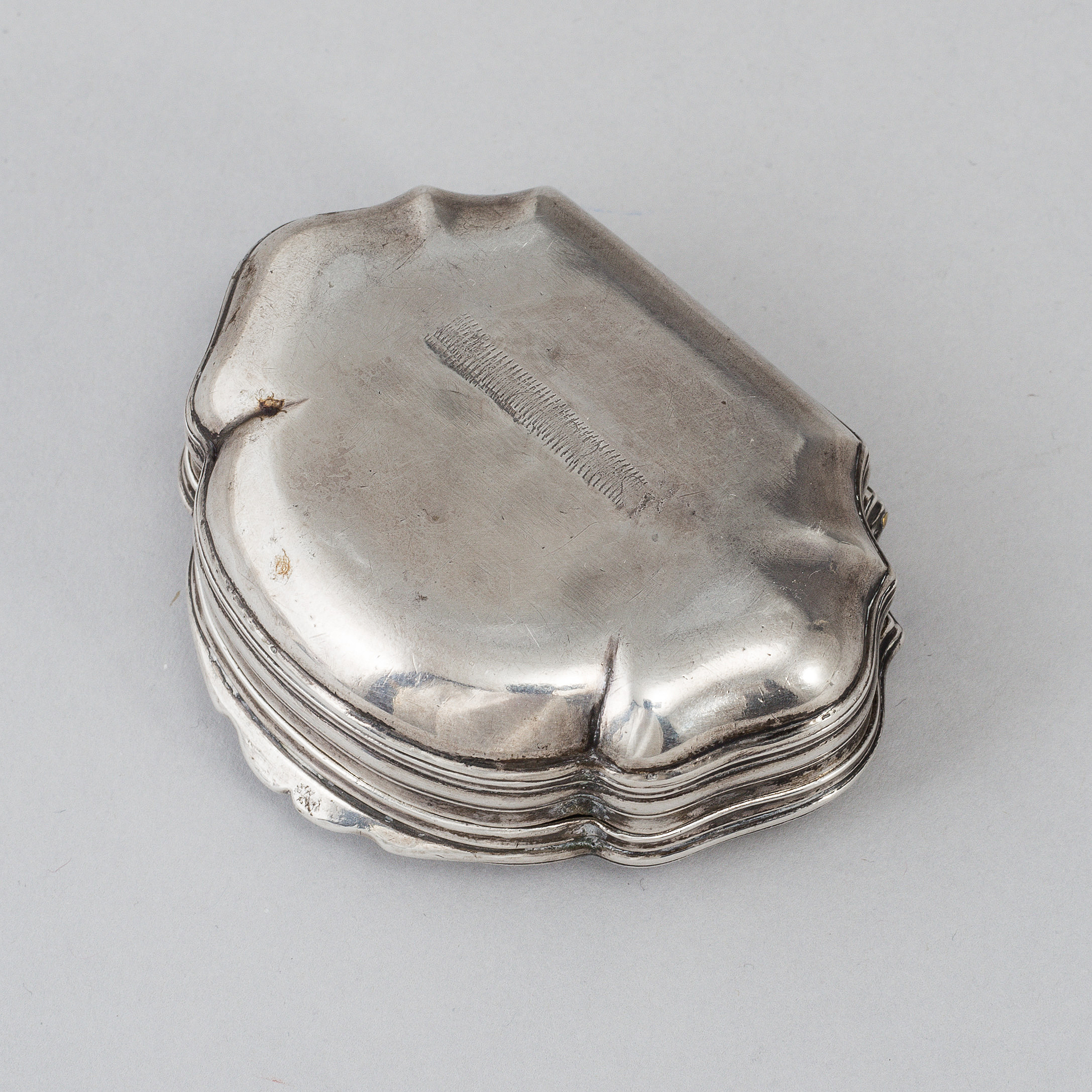 SNUSDOSA, silver, icke identifierad mästarstämpel, sannolikt Sverige ...