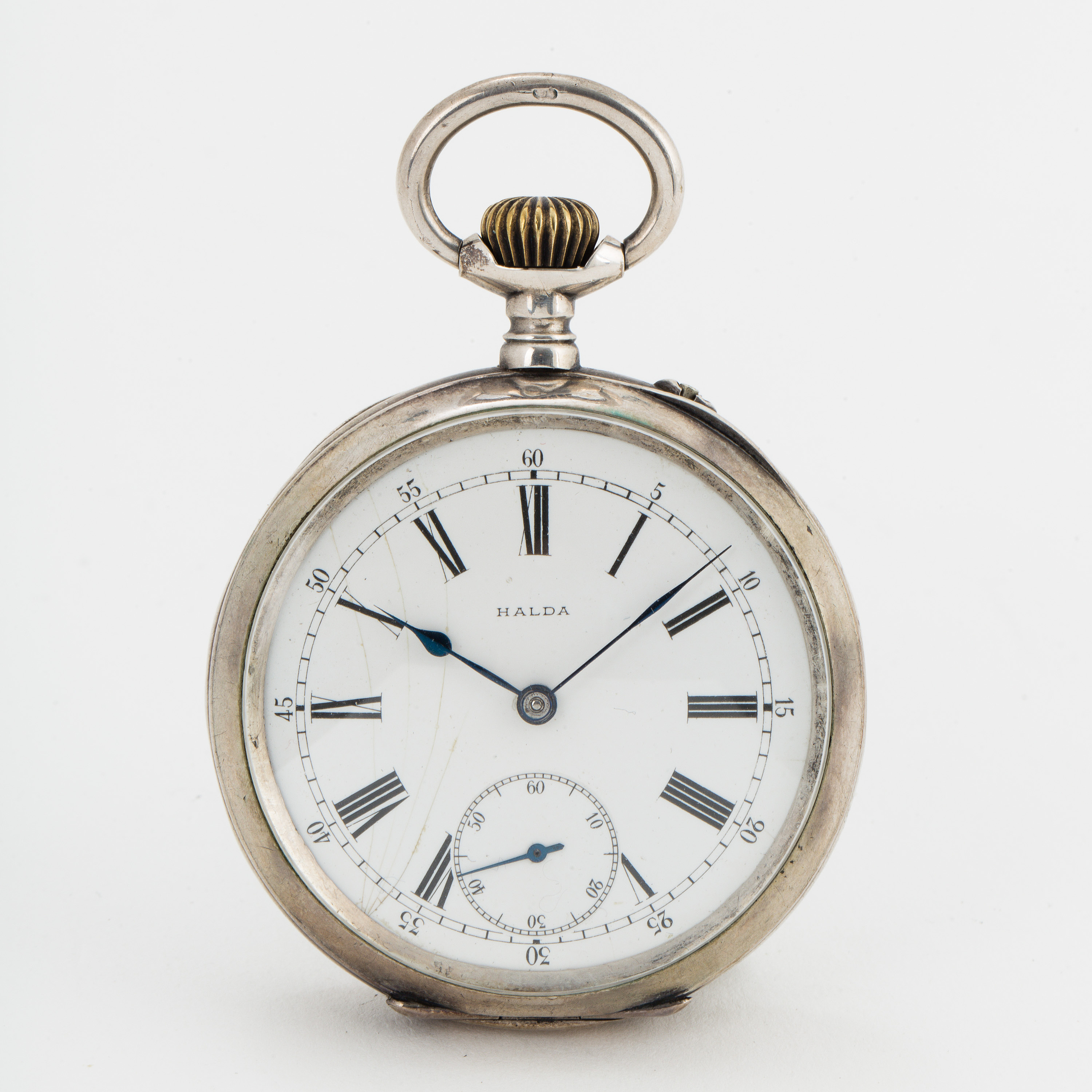 HALDA, pocket watch, 50 mm. - Bukowskis