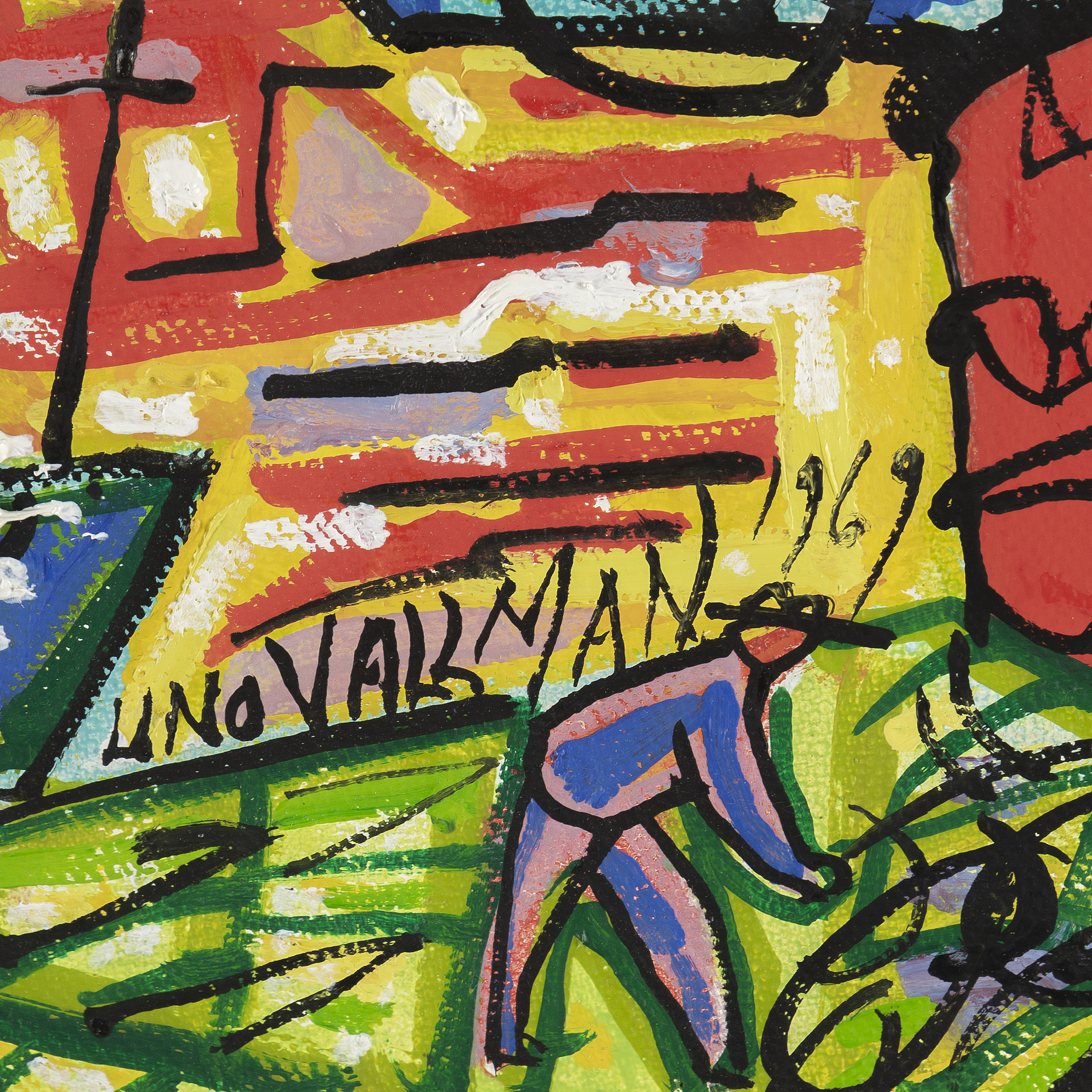 UNO WALLMAN, olja på duk, signerad och daterad 1969. - Bukowskis