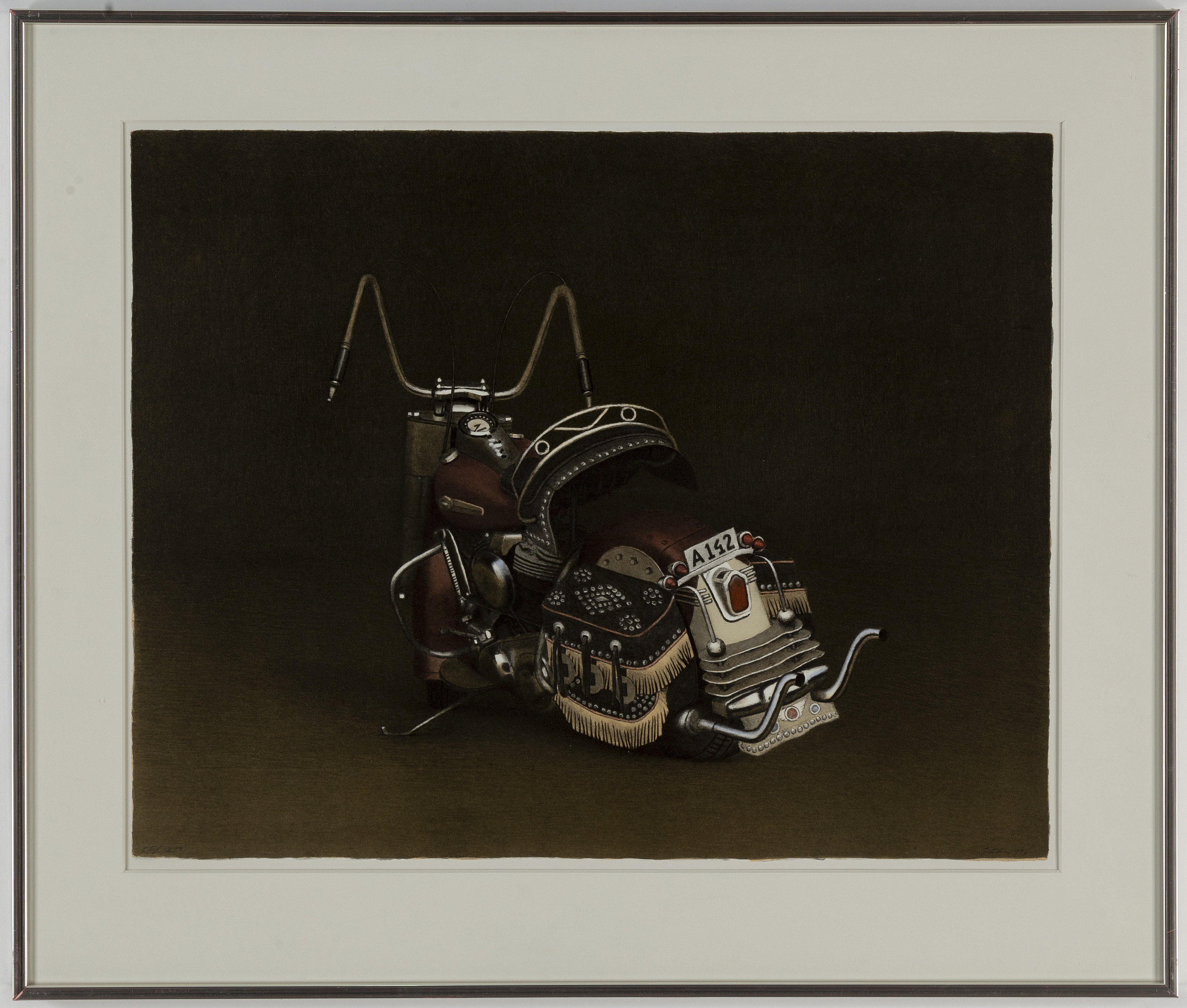 JOHN-E FRANZÉN, lithograph in colours, 1996, signed 55/250. - Bukowskis