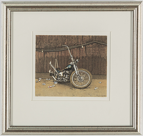 JOHN-E FRANZÉN, lithographs in colour, 2, 1998, signed 101/320, 93/320 ...