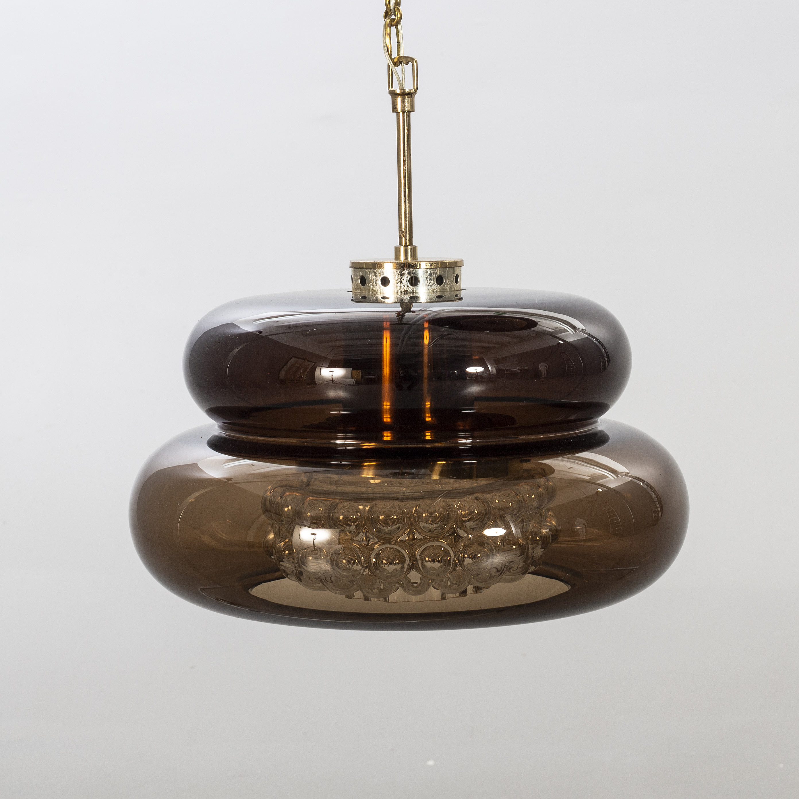 CARL FAGERLUND, taklampor ett par "Bubblan", Orrefors,1970-tal. - Bukowskis