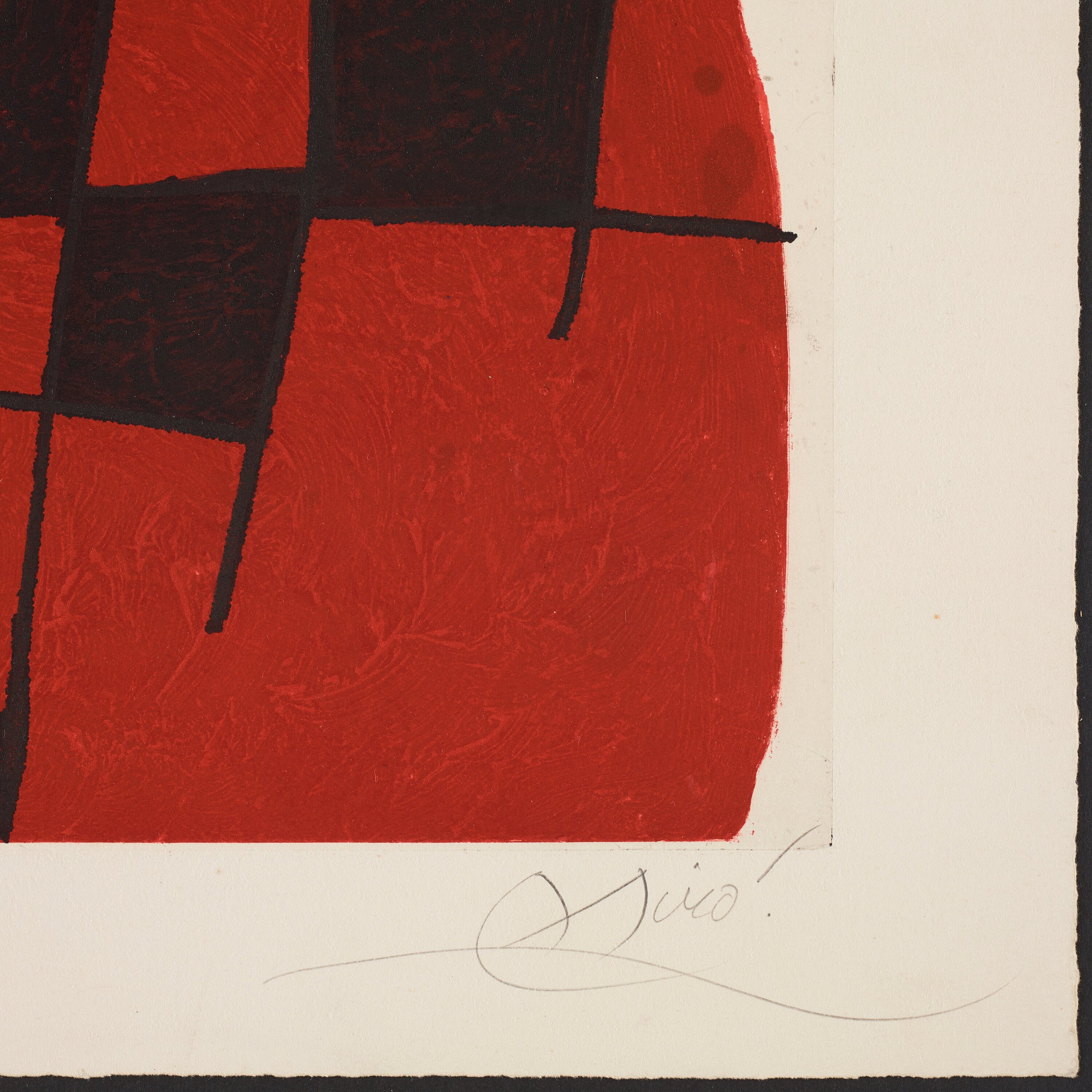 Joan Miró, "L'aïeule devant la mer". - Bukowskis