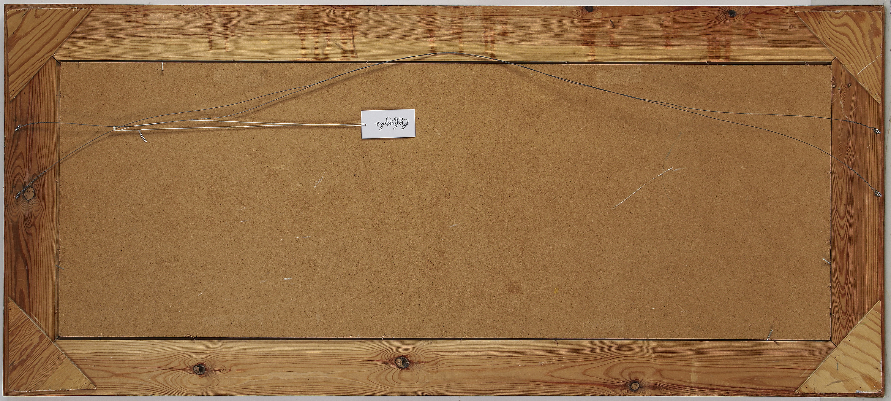 BENGT ELDE, oil on panel, signed. - Bukowskis