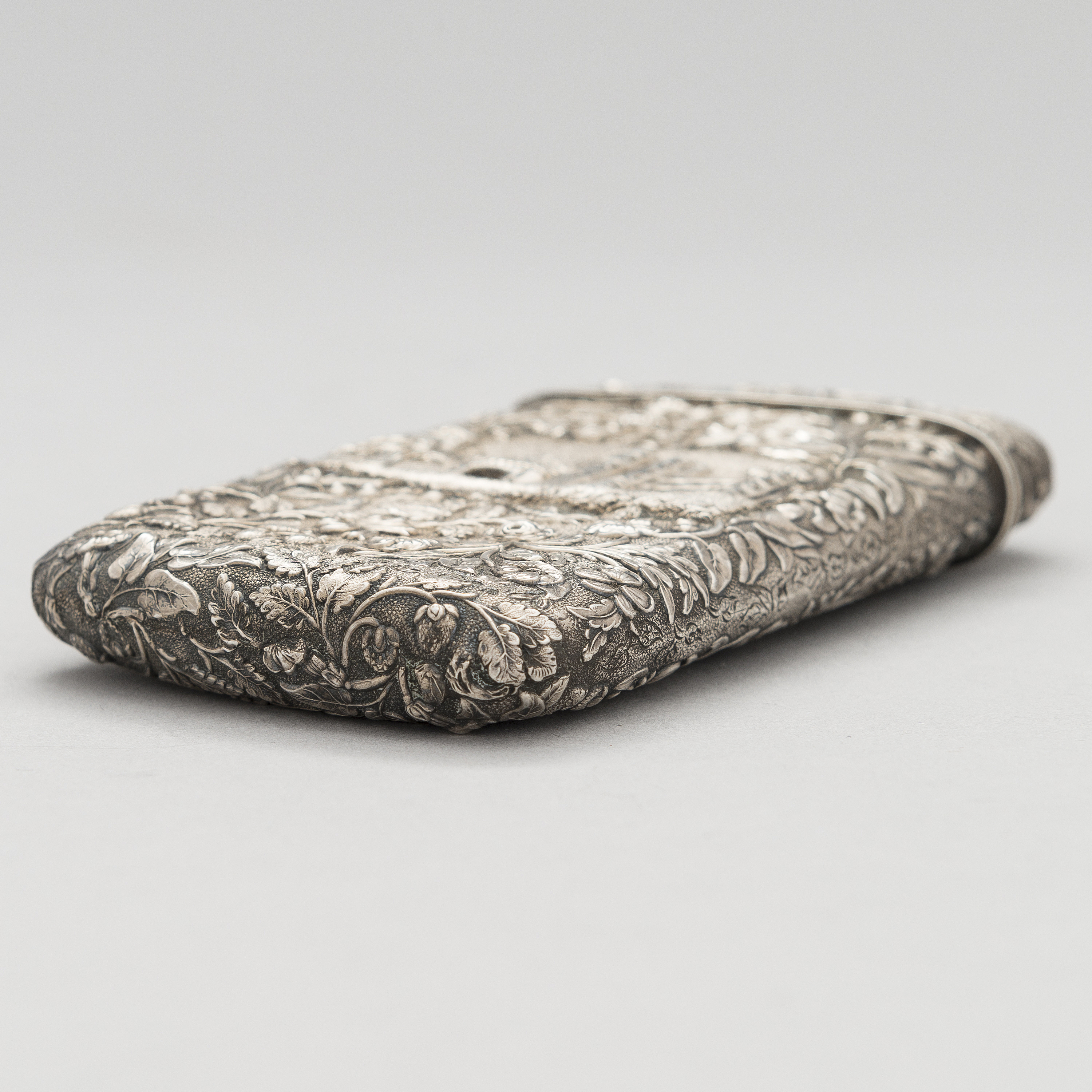 JOSEPH WILLMORE, VISITKORTSHÅLLARE, sterling silver, Birmingham, 1842 ...