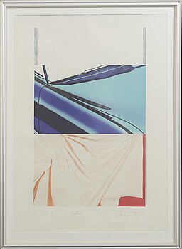 JAMES ROSENQUIST, a signed, dated and numbered colour lithograph with ...