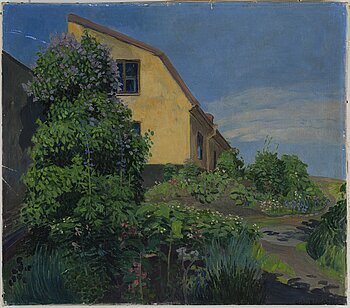 ARTHUR BIANCHINI, oil on canvas, signed. - Bukowskis