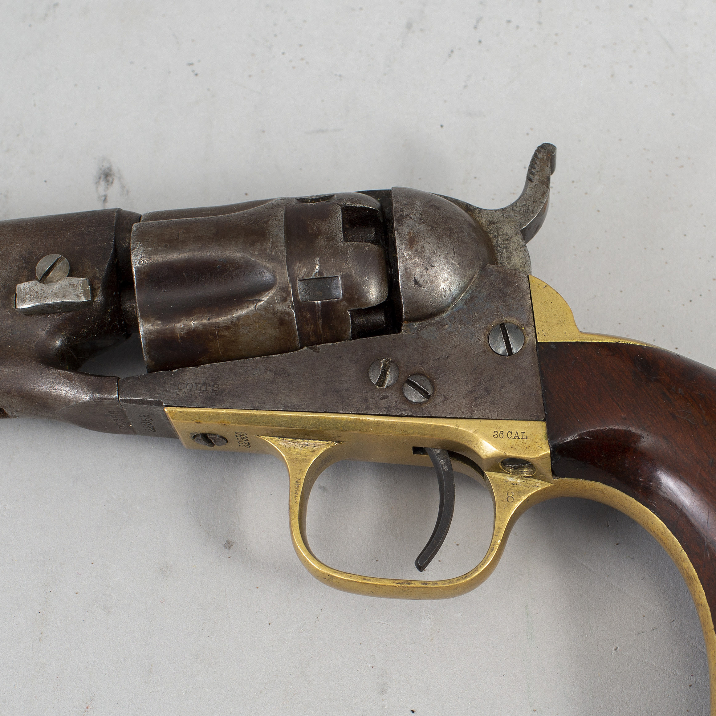 A Colt 1862 Police percussion revolver, manufactured 1863. - Bukowskis