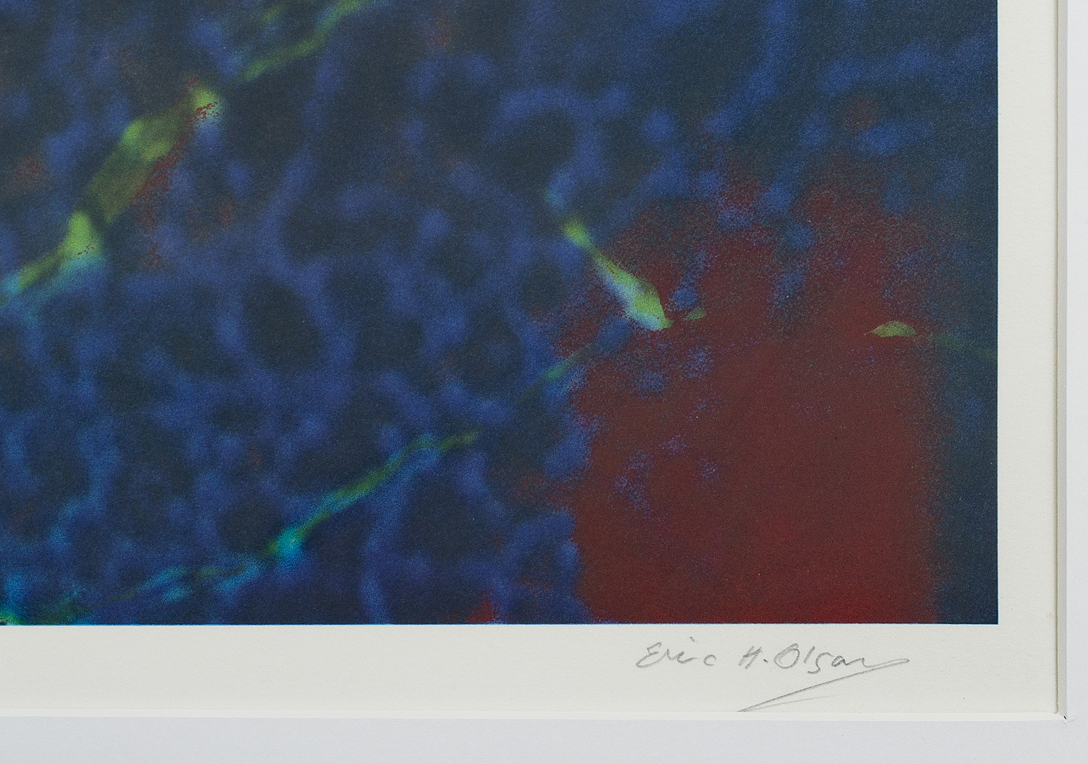 ERIC H OLSON, serigraphy, signed, numbered 42/90. - Bukowskis