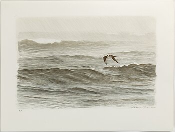 LARS JONSSON, lithograph in colours, signed Lars Jonsson in pencil. E.A ...