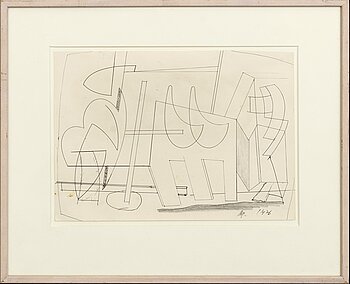 ALBERT JOHANSSON, a signed and dated drawing. - Bukowskis