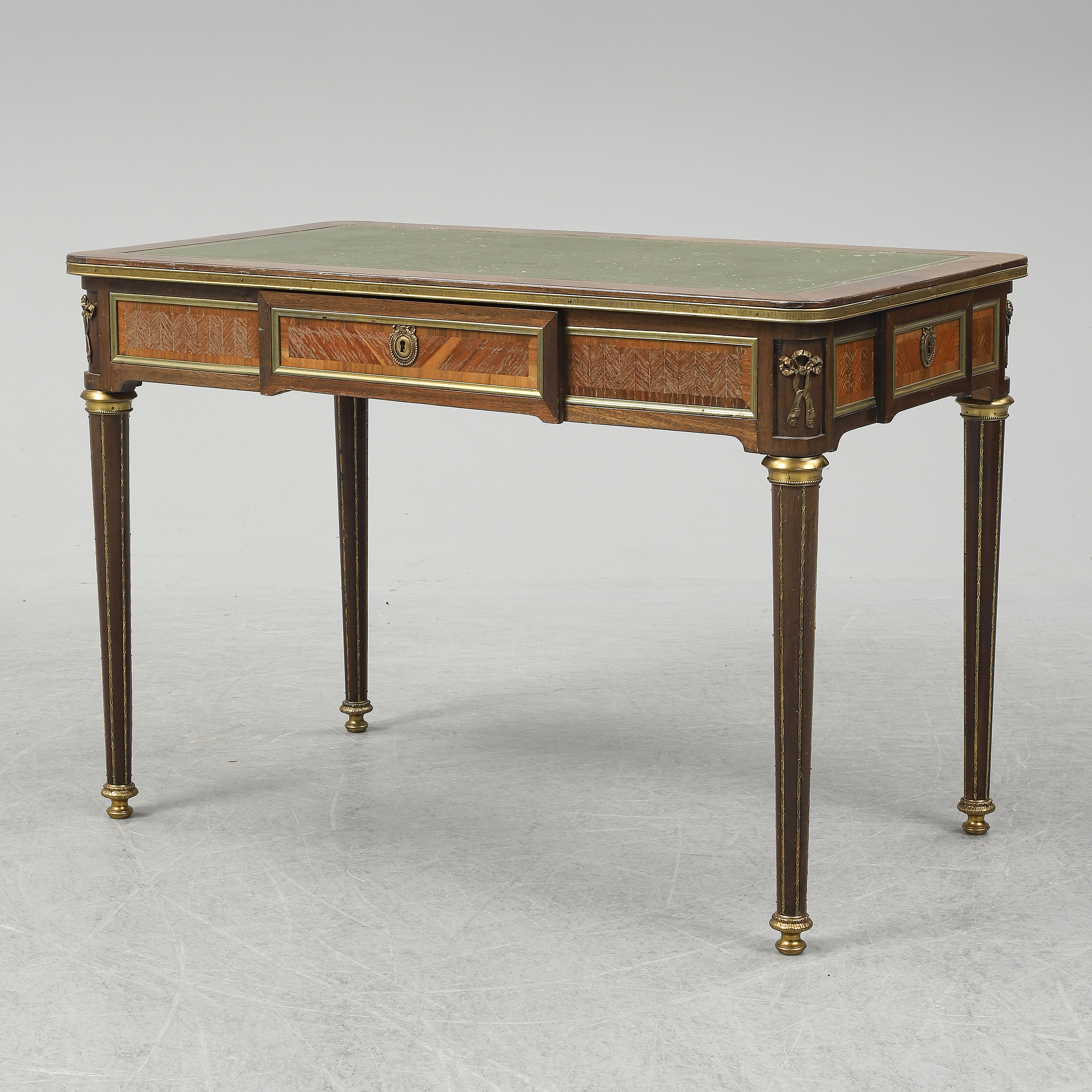 A Louis Seize style desk, mid 20th Century. - Bukowskis