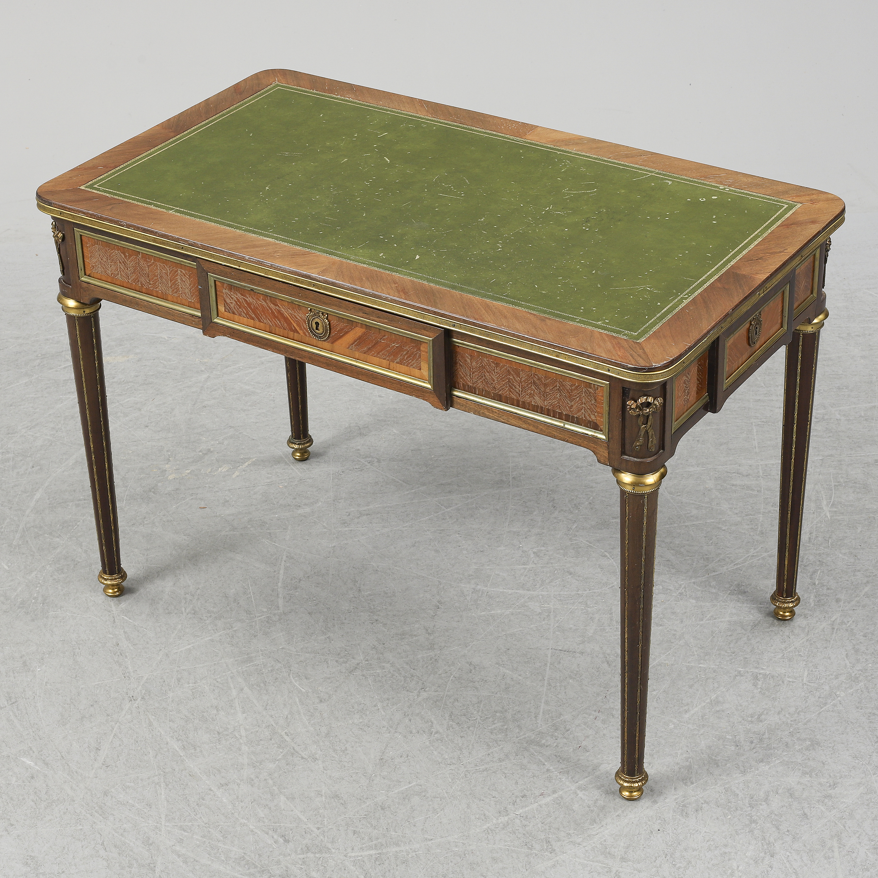A Louis Seize style desk, mid 20th Century. - Bukowskis