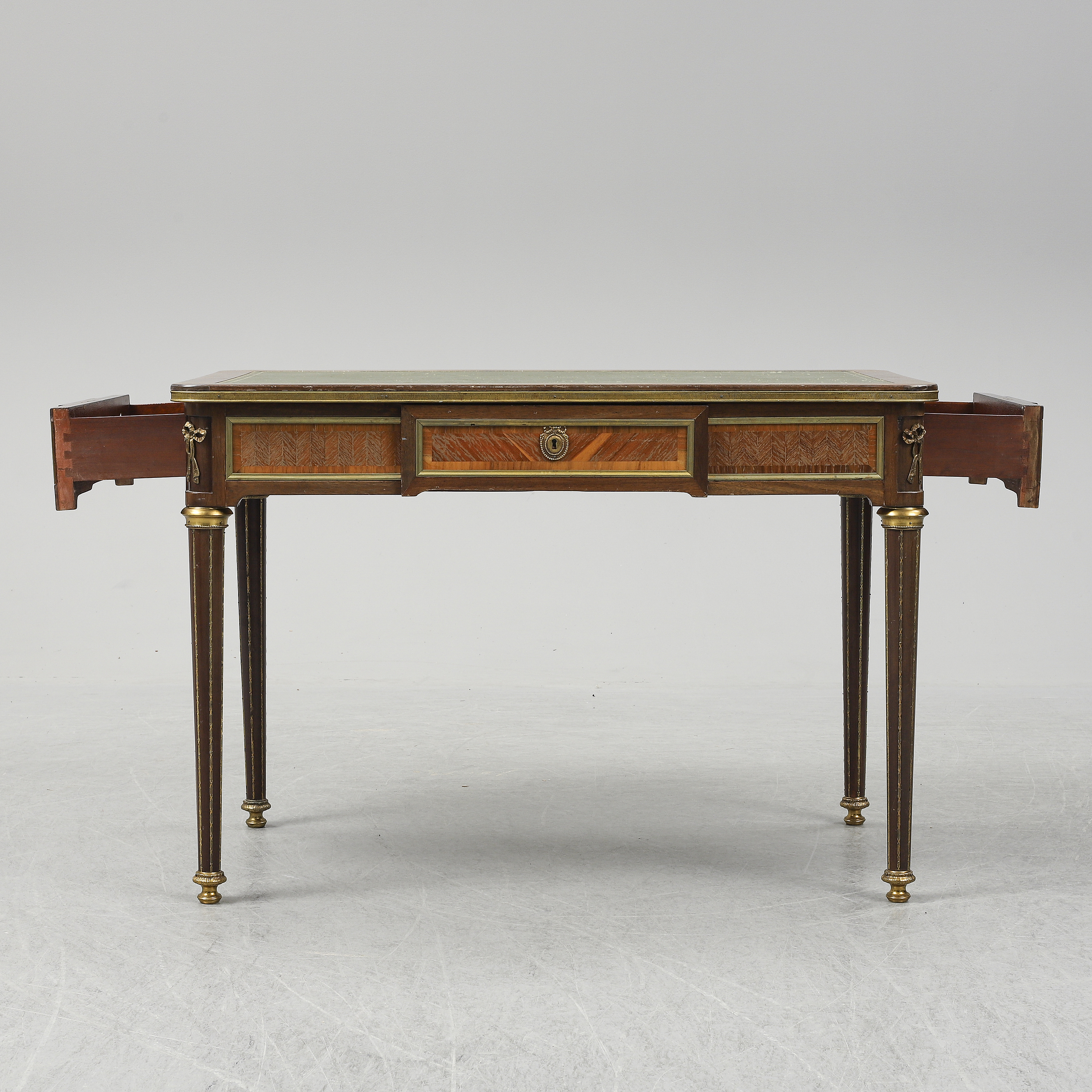 A Louis Seize style desk, mid 20th Century. - Bukowskis