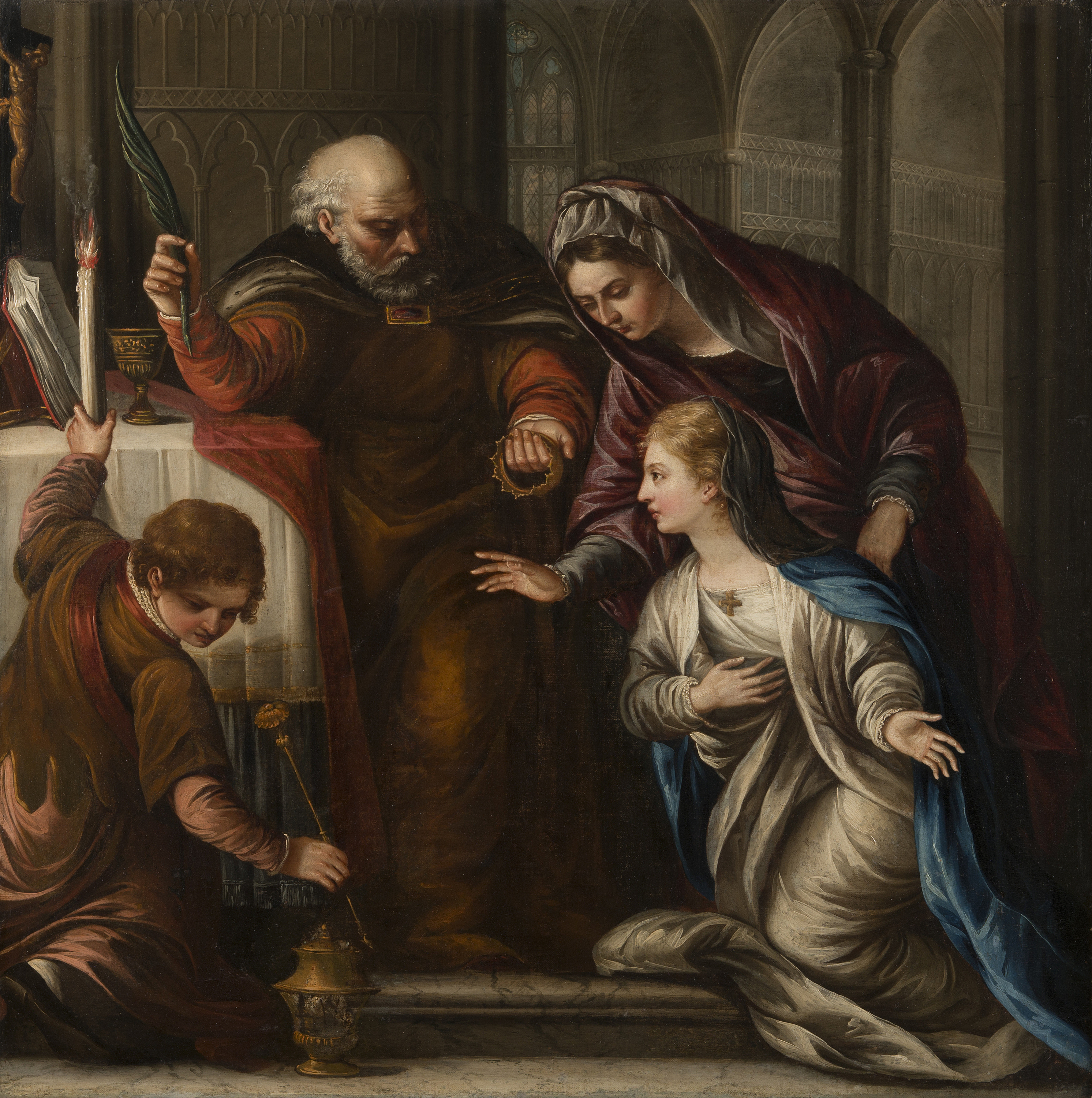 GIUSEPPE BAZZANI, in the manner of, oil on canvas, 18/19th century ...