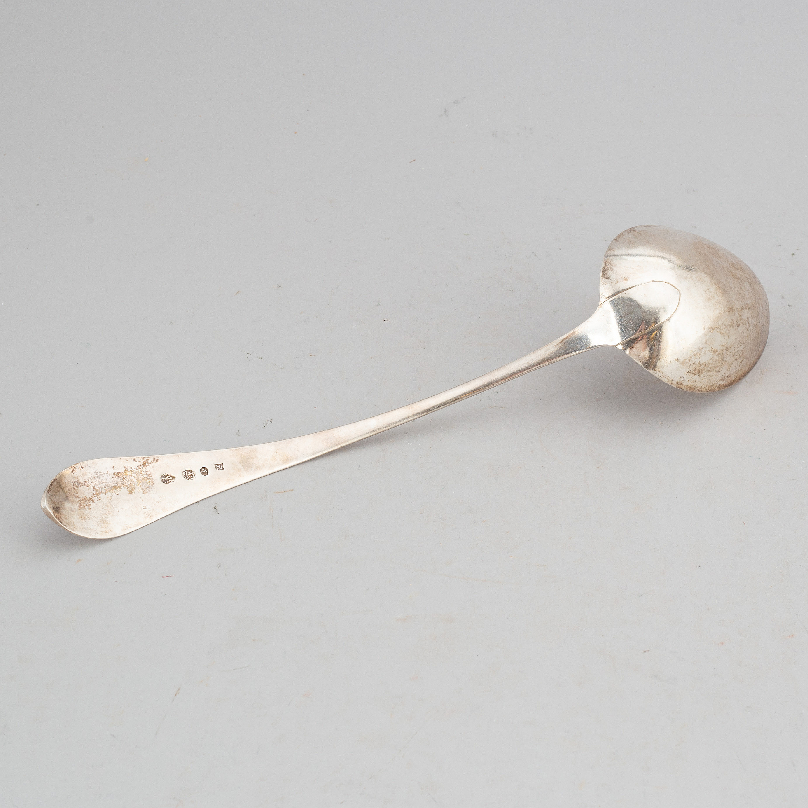 PETER FABRICIUS, a large silver spoon, Copenhagen, probably 1799. - Bukowskis