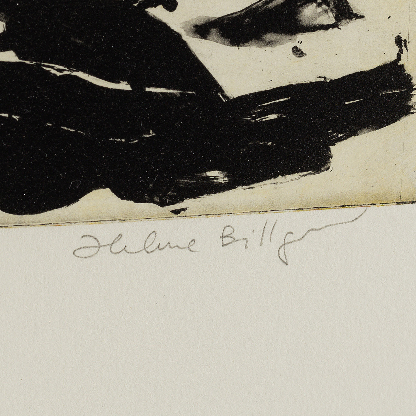 HELENE BILLGREN, etching in colours, signed 74/250. - Bukowskis