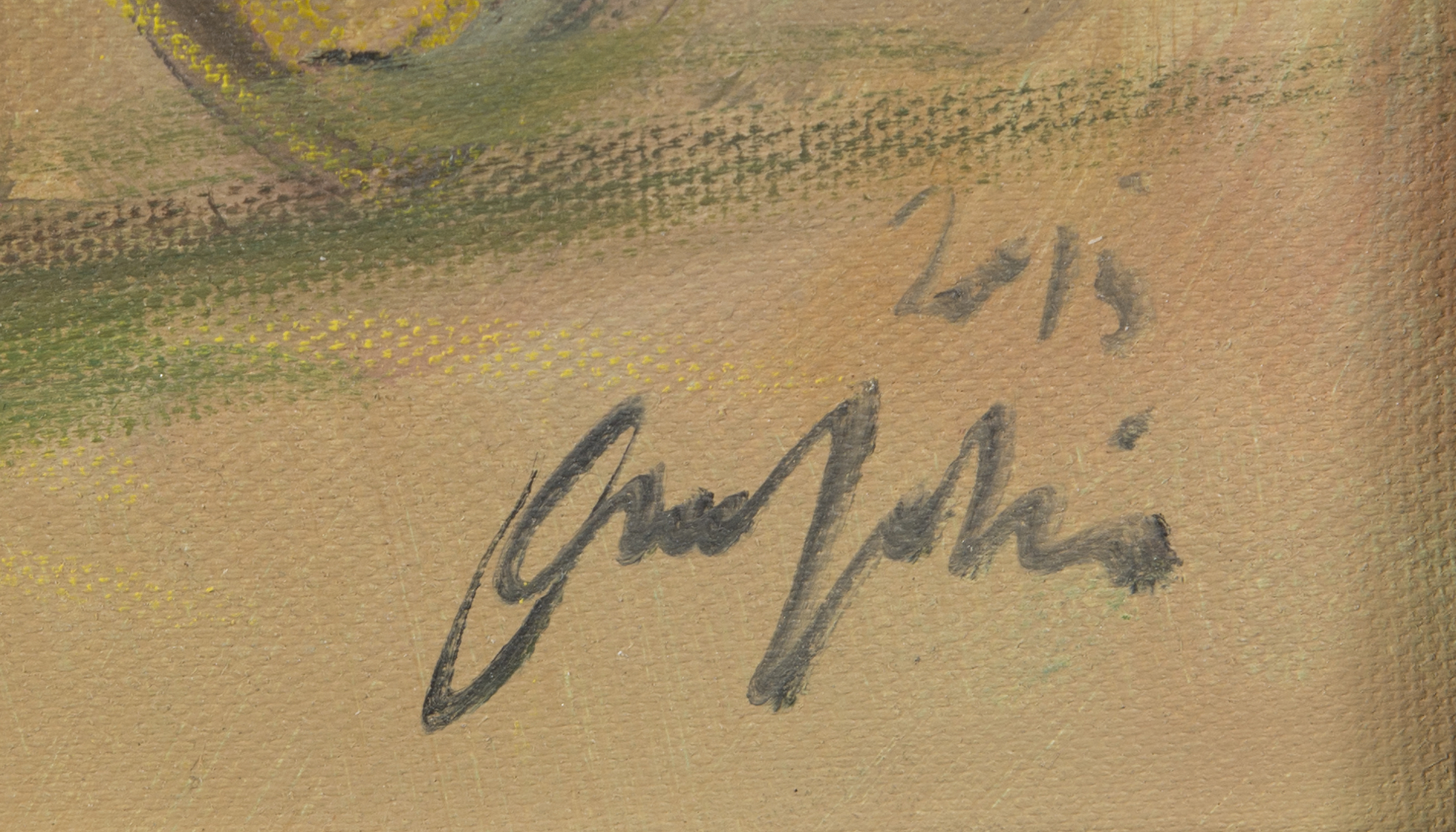 OLLI JOKI, oil on canvas, signed and dated 2015. - Bukowskis