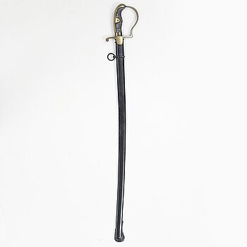 A German sabre and a hunting sword. - Bukowskis