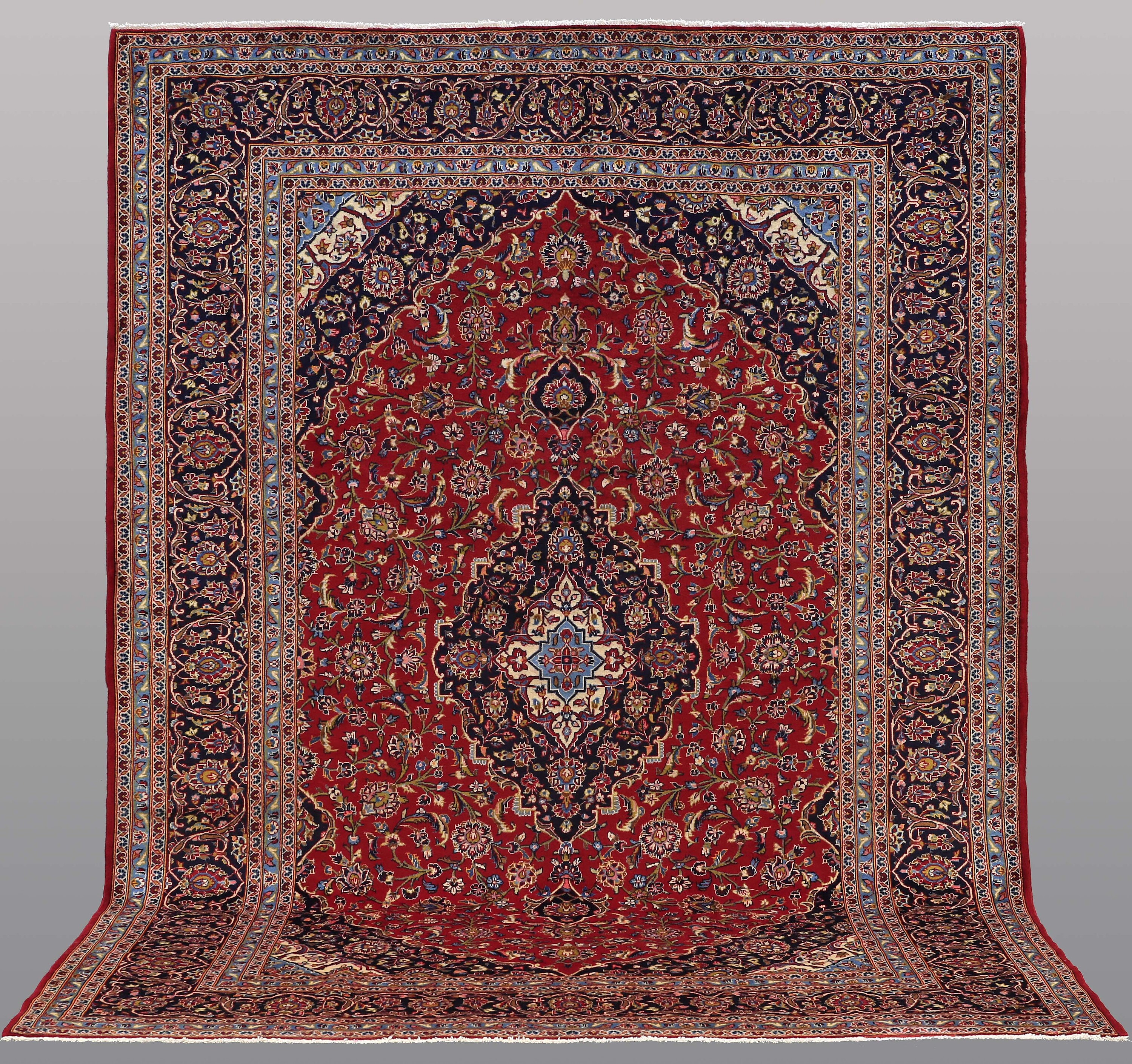 A carpet, Keshan, ca 340 x 250 cm. - Bukowskis