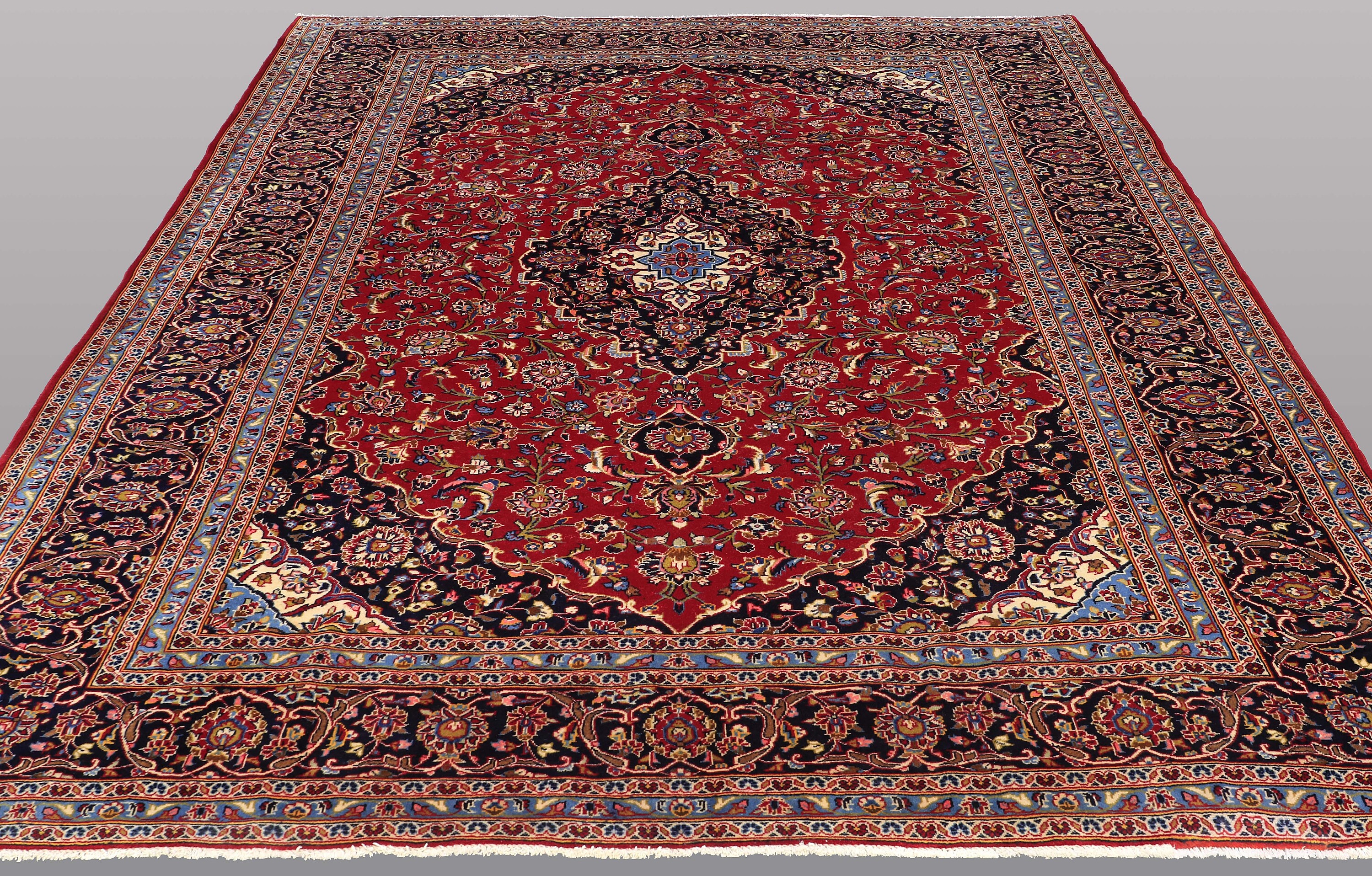 A carpet, Keshan, ca 340 x 250 cm. - Bukowskis