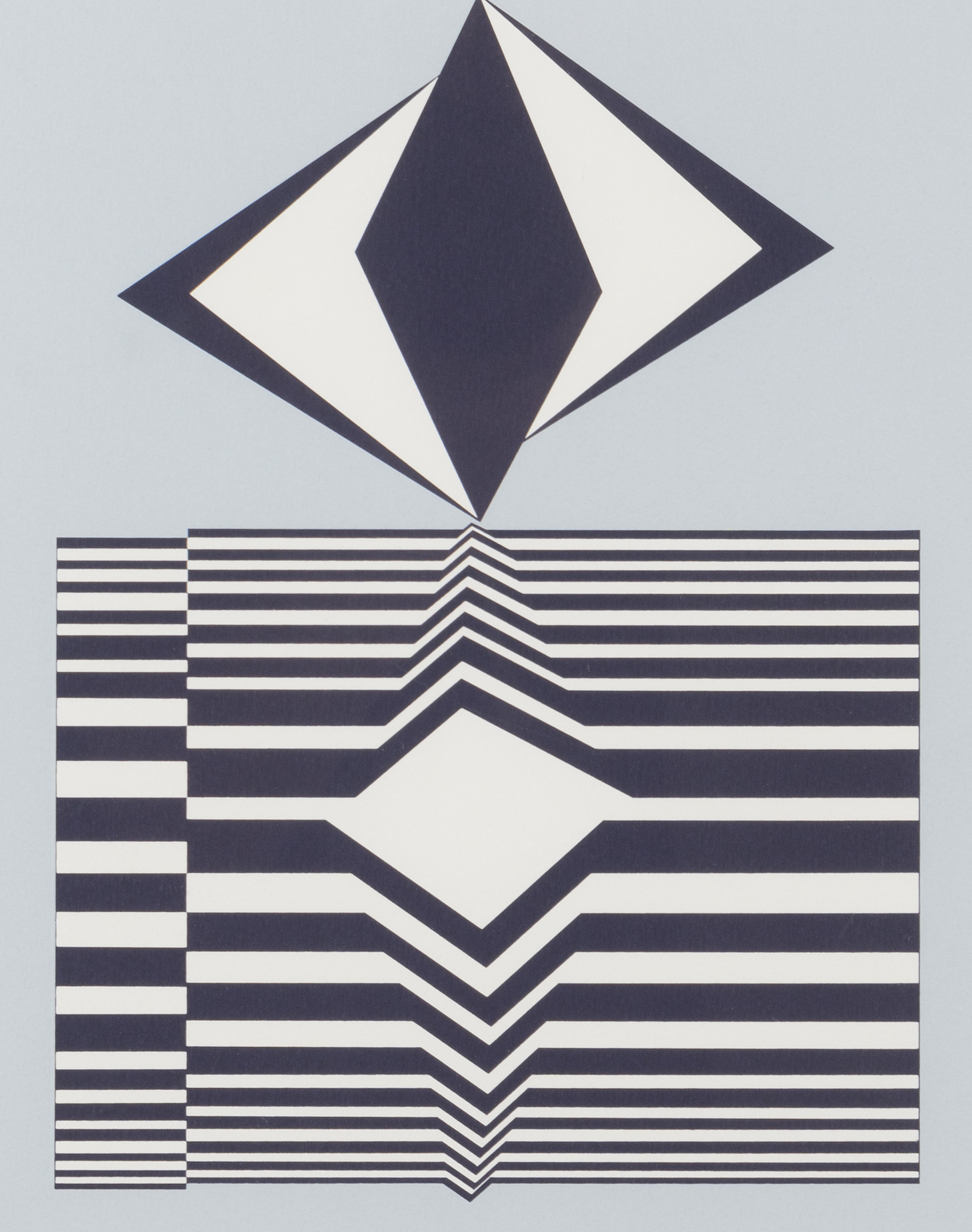 VICTOR VASARELY, serigraph, signed, numbered 201/250. - Bukowskis