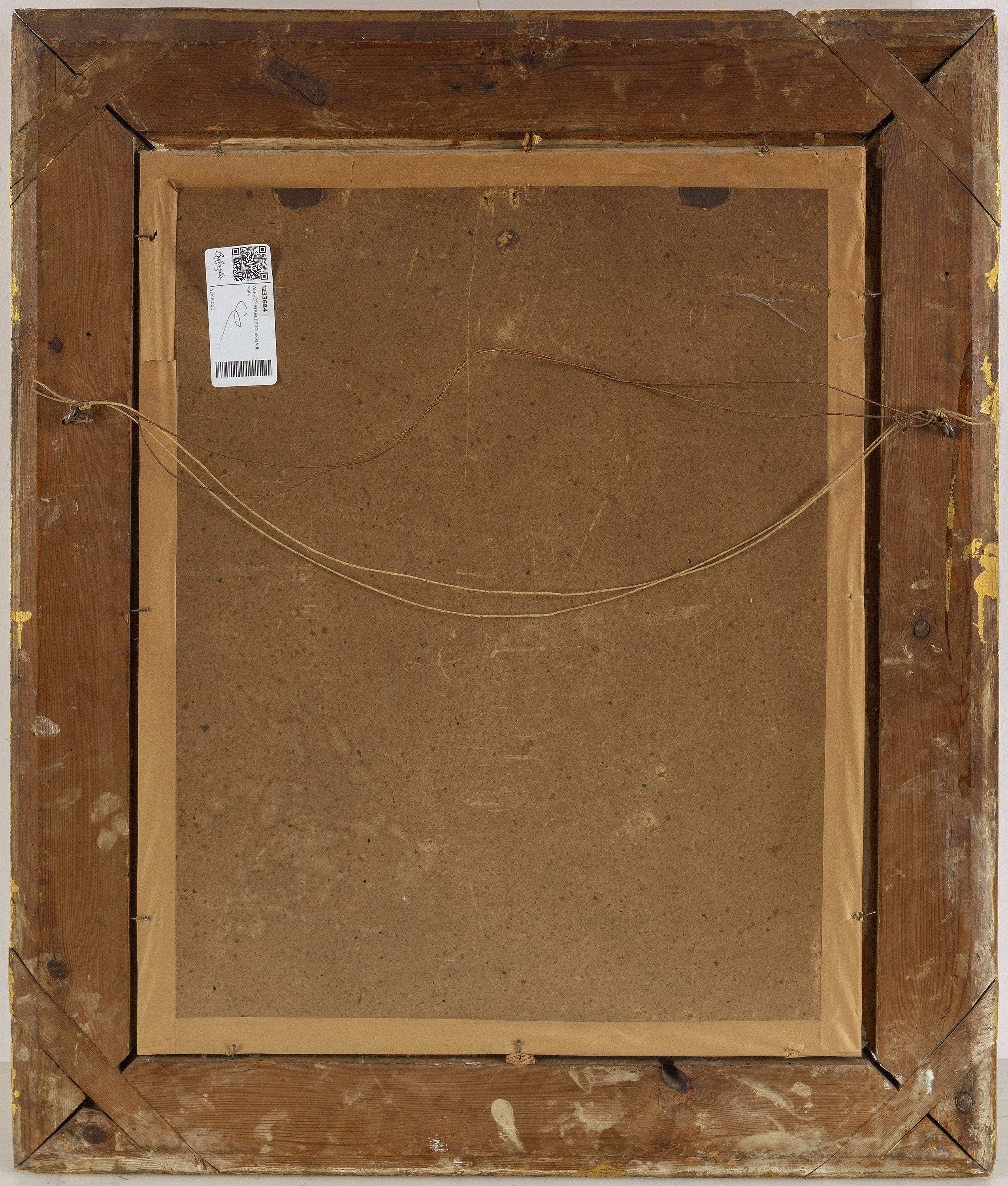 JOSEF WILHELM WALLANDER, watercolour, signed. - Bukowskis